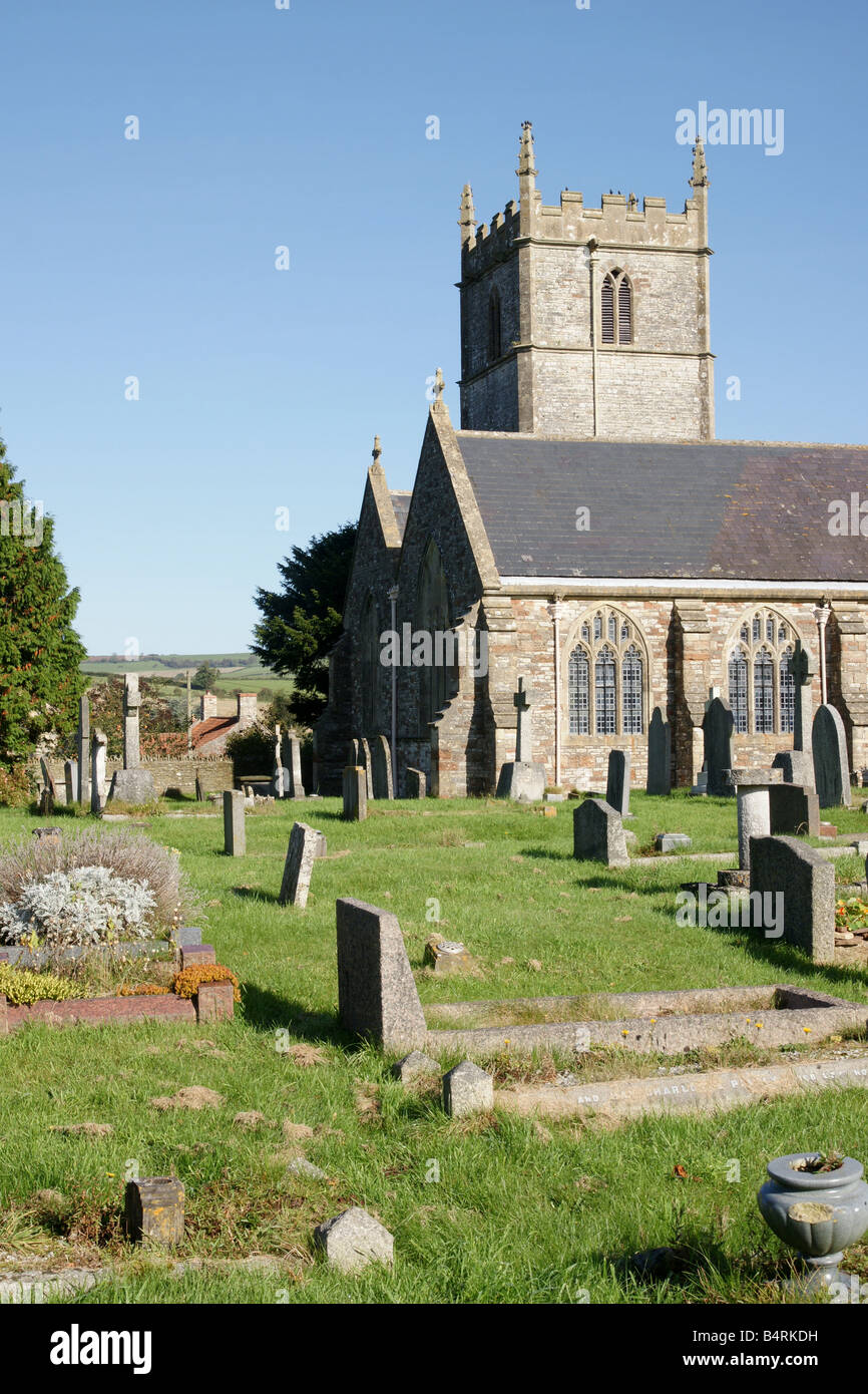 Village stanton church hi-res stock photography and images - Alamy
