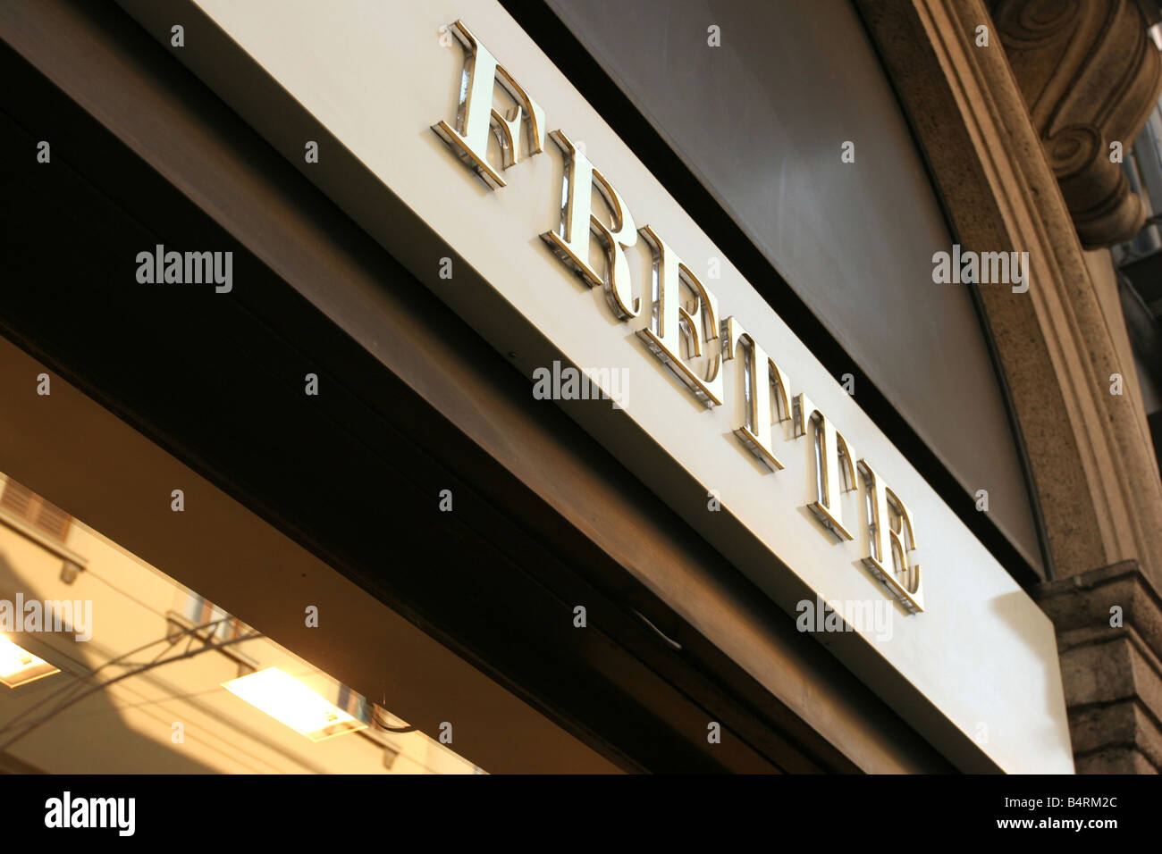 Frette shop Montenapoleone street Milan Lombardy Italy Stock Photo - Alamy