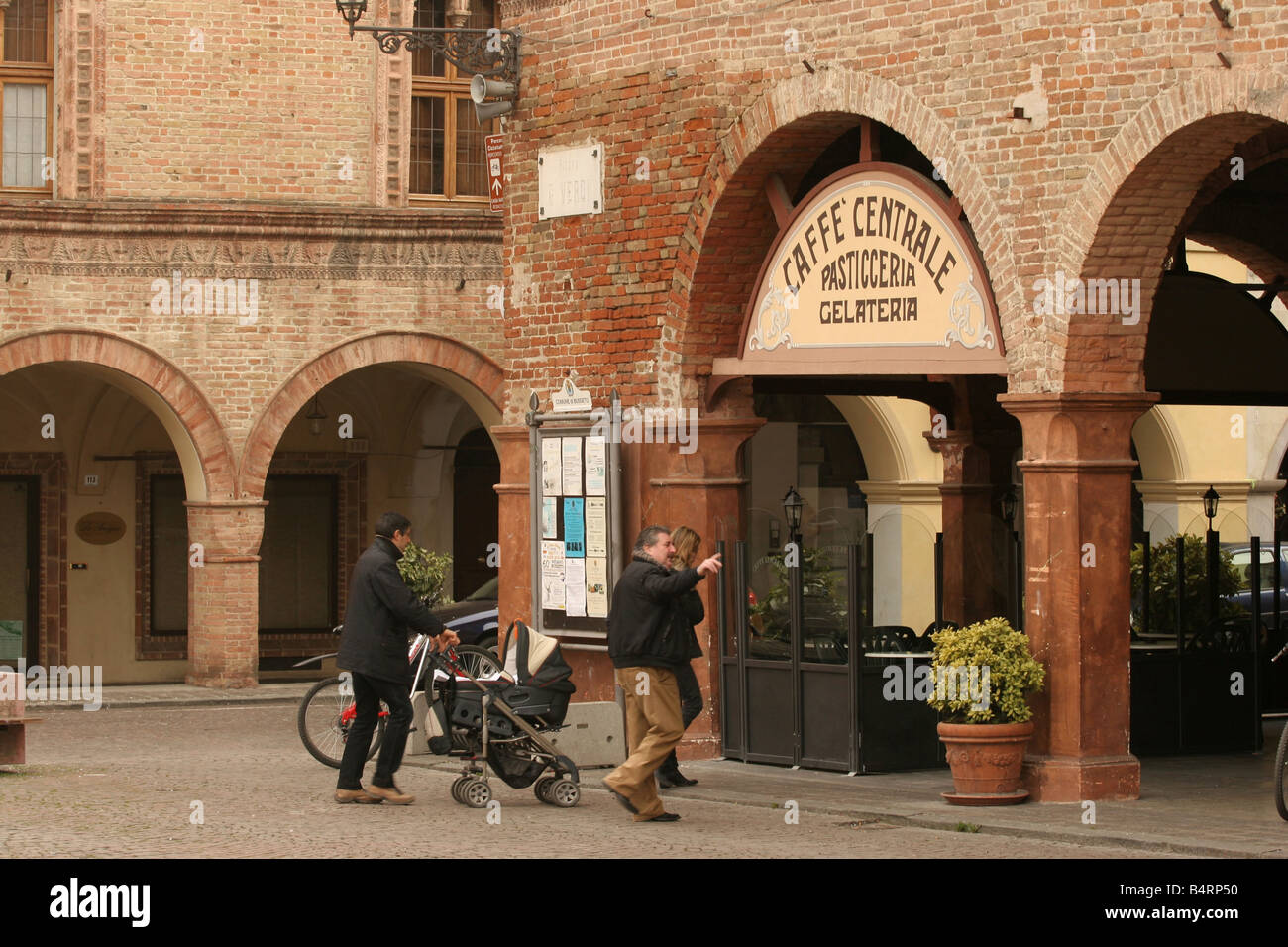 Historic centre Busseto Emilia Romagna Italy Stock Photo - Alamy