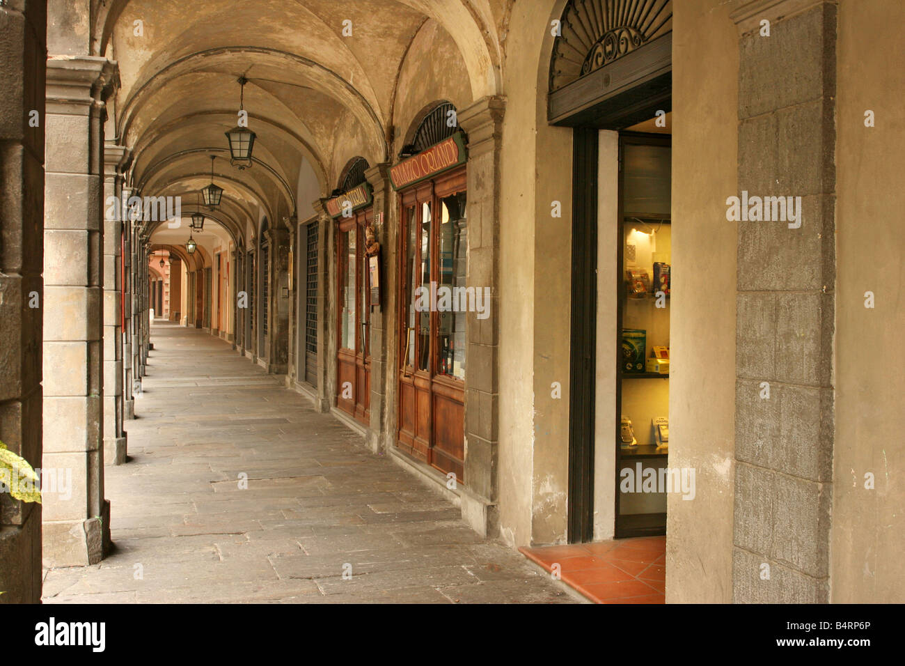 Via Roma Busseto Emilia Romagna Italy Stock Photo - Alamy