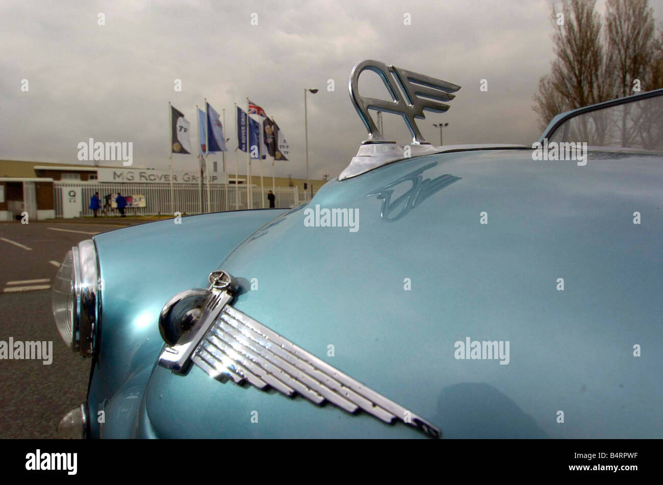 The end of MG Rover.;Images at the Longbridge plant, Birmingham.;The ...