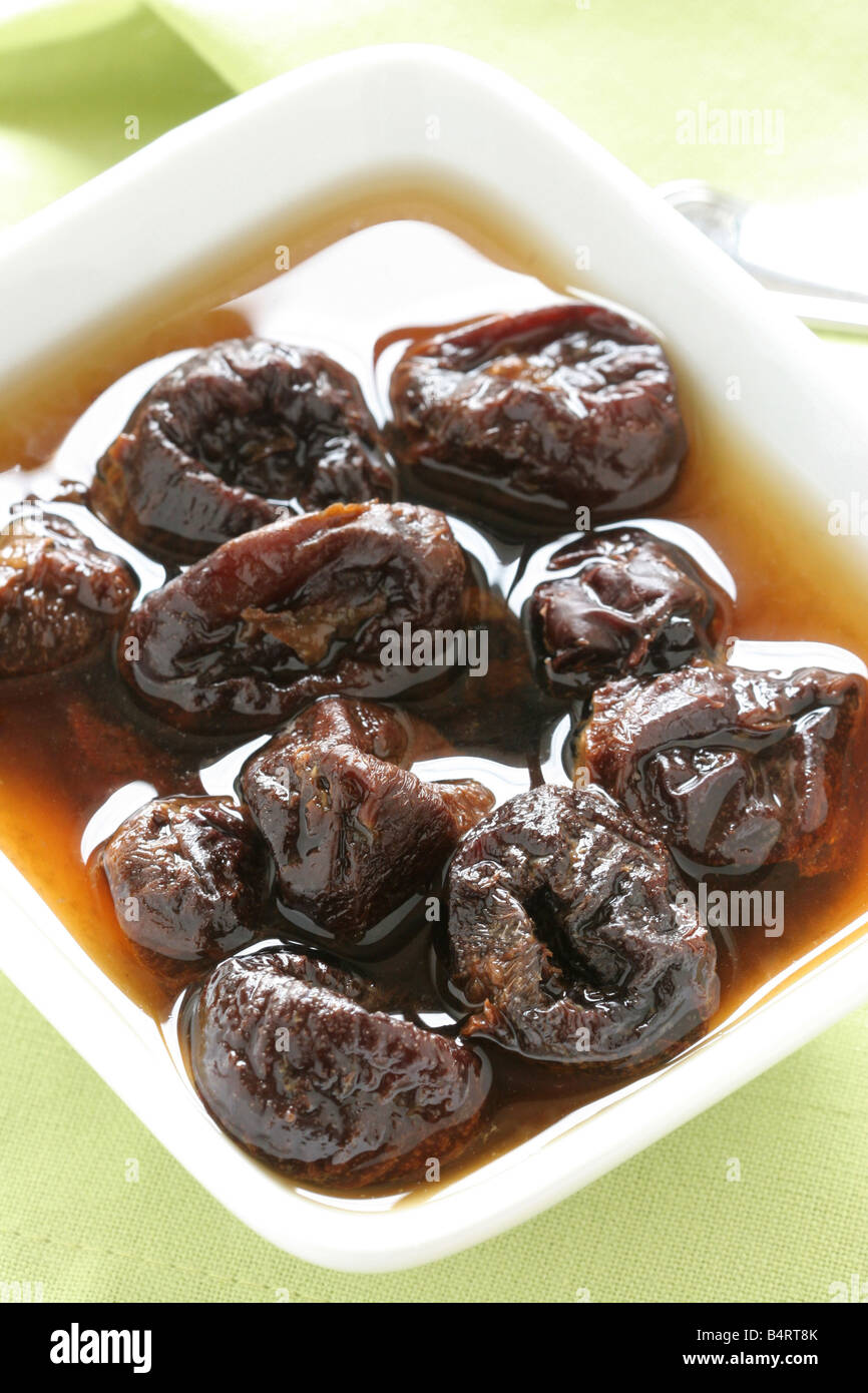 Damsons in syrup Italy Stock Photo - Alamy