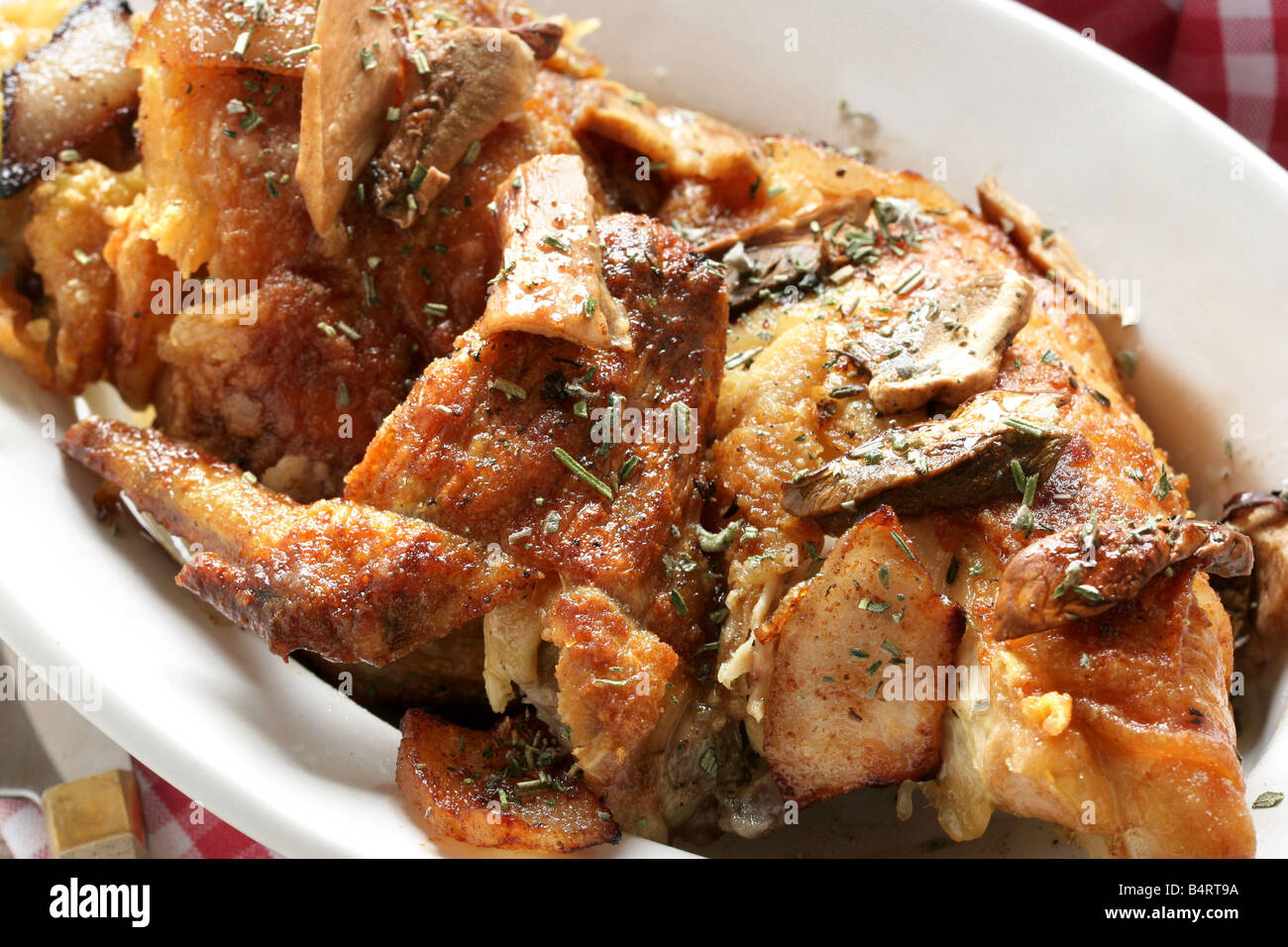 Chicken in Cacciatora style Italy Stock Photo - Alamy