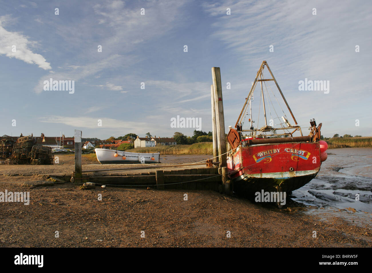 Brancaster staithe beach norfolk hi-res stock photography and images ...