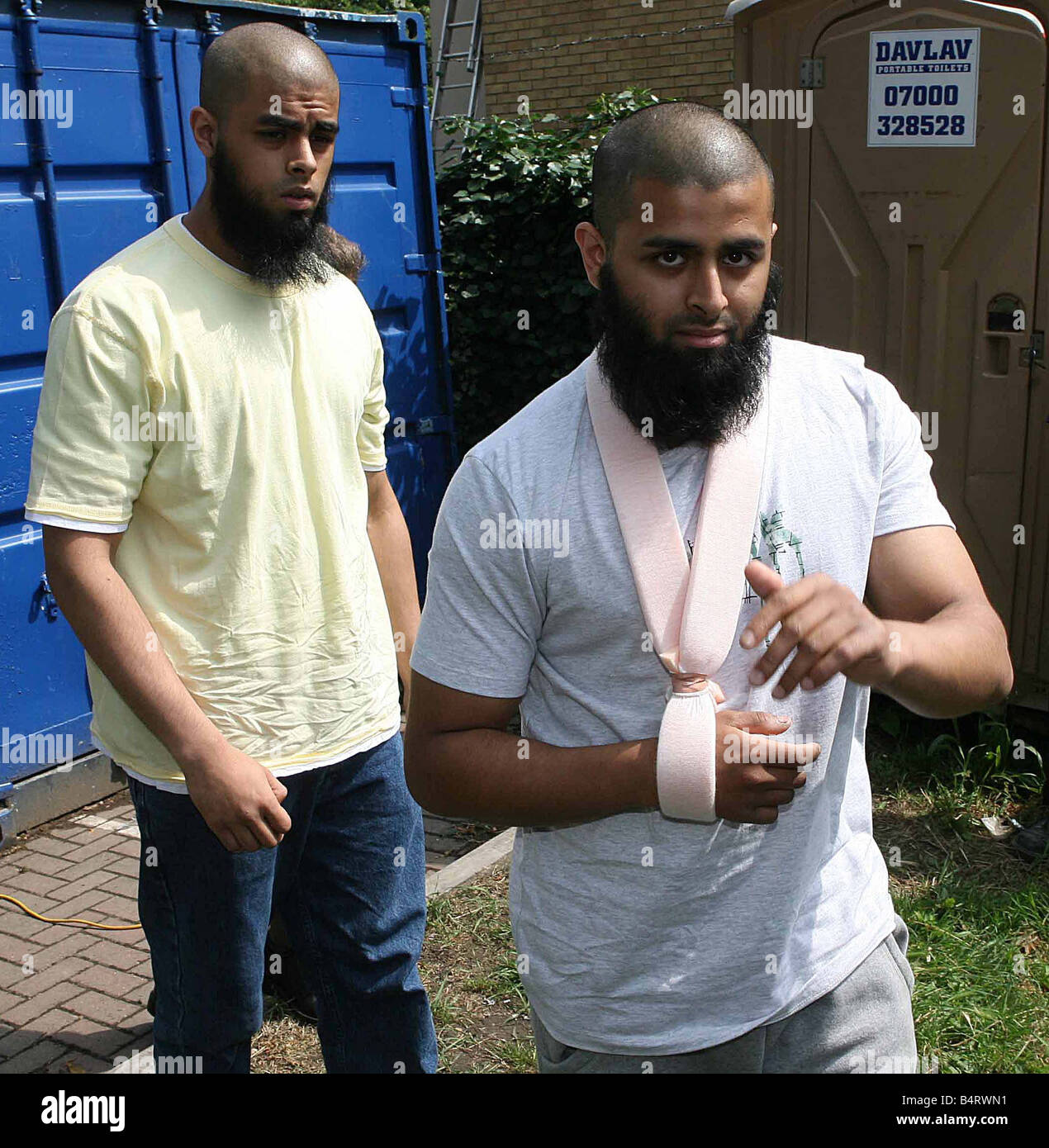Brothers from the Forest Gate raid Abul Koyair left and Mohammed Abul ...