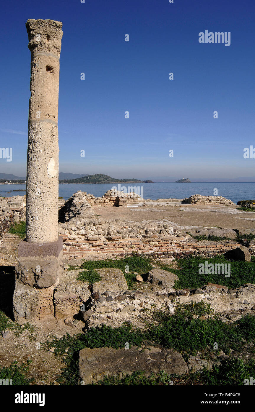 Nora Roman Ruins Pula Sardinia High Resolution Stock Photography and ...