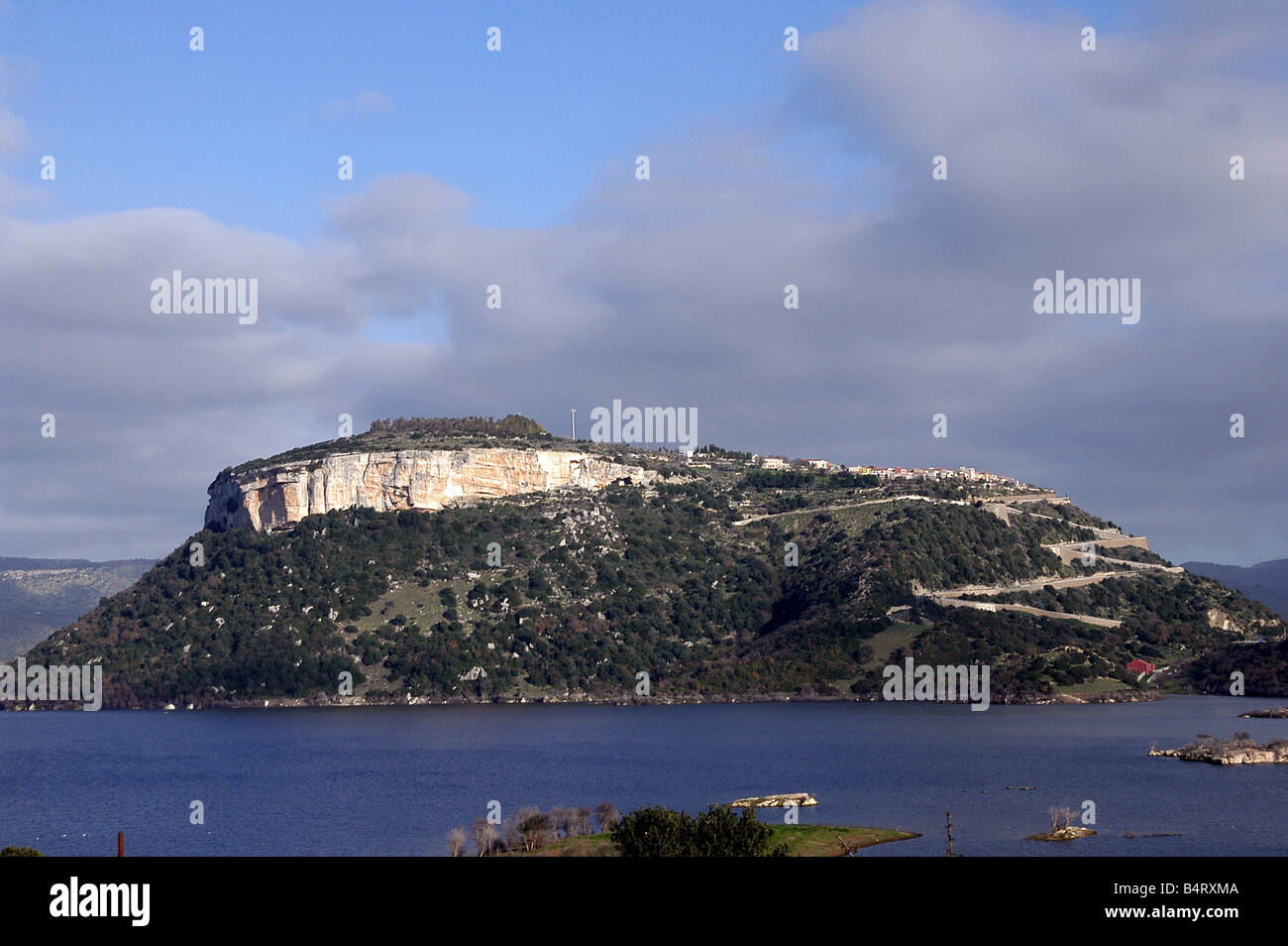 Monteleone Rocca Doria Sardinia Italy Stock Photo - Alamy