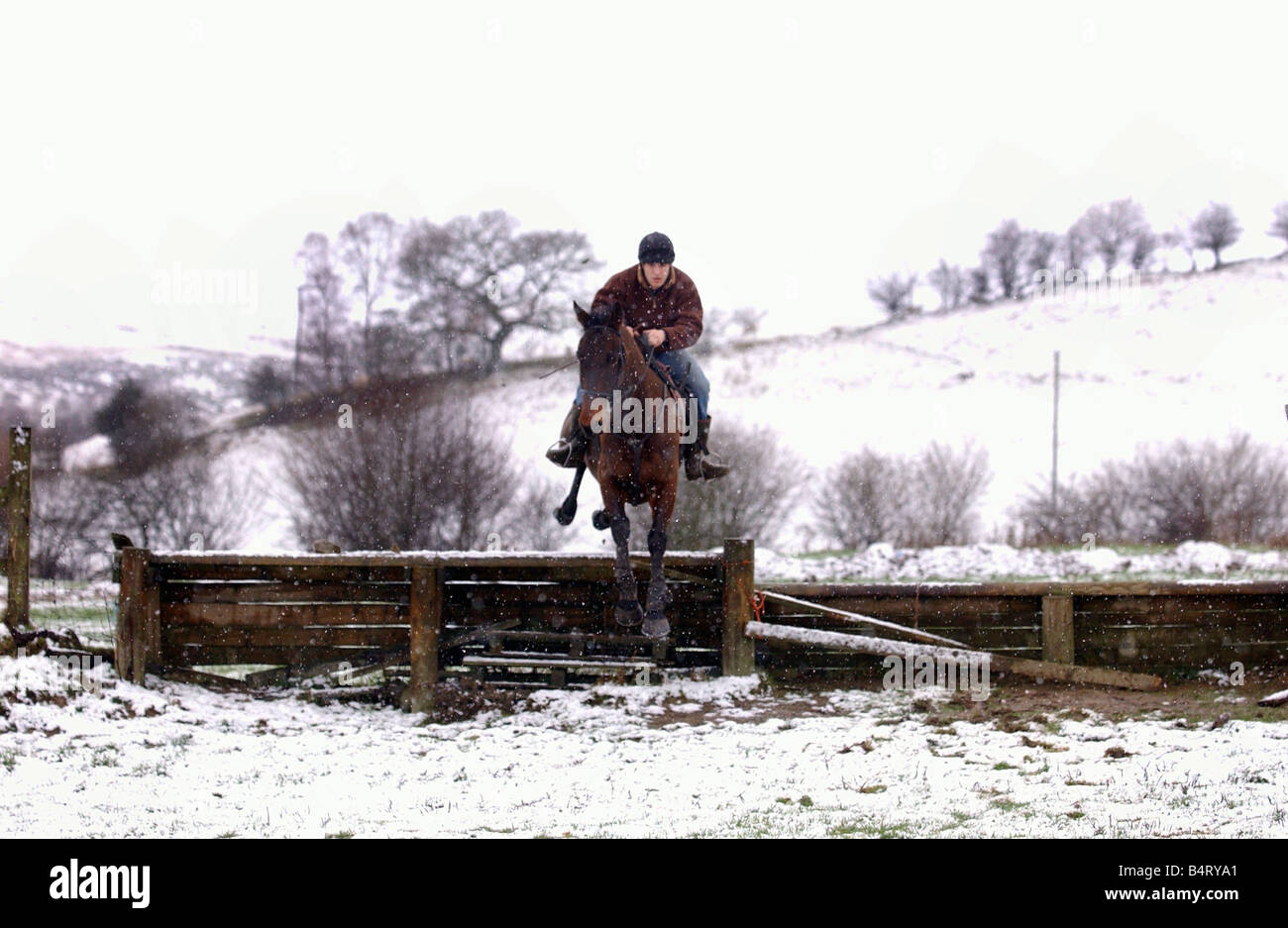 Snow llandrindod hi-res stock photography and images - Alamy