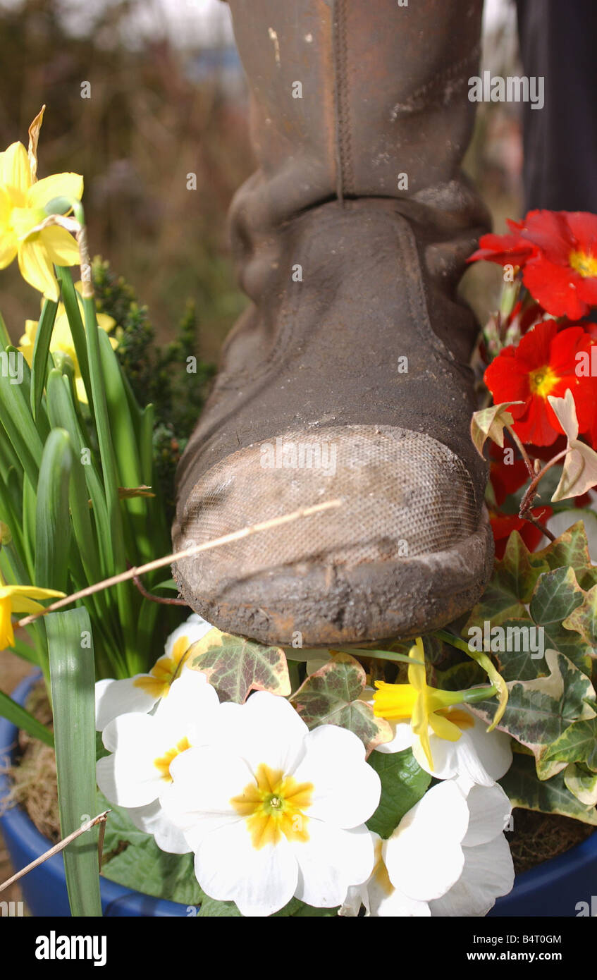 Stepping down boot hi-res stock photography and images - Alamy