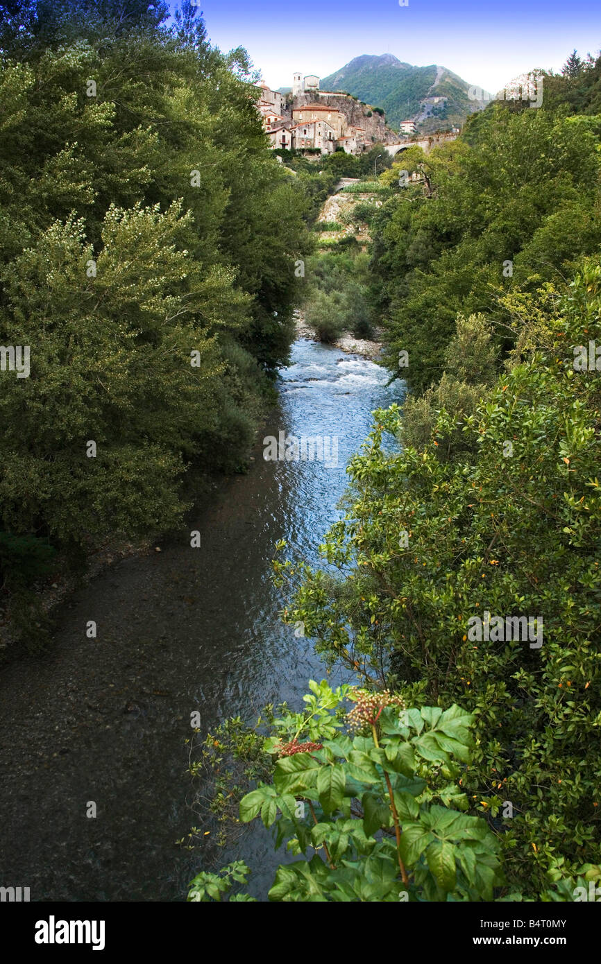 Lao river Papasidero Pollino national park Calabria Italy Stock Photo ...