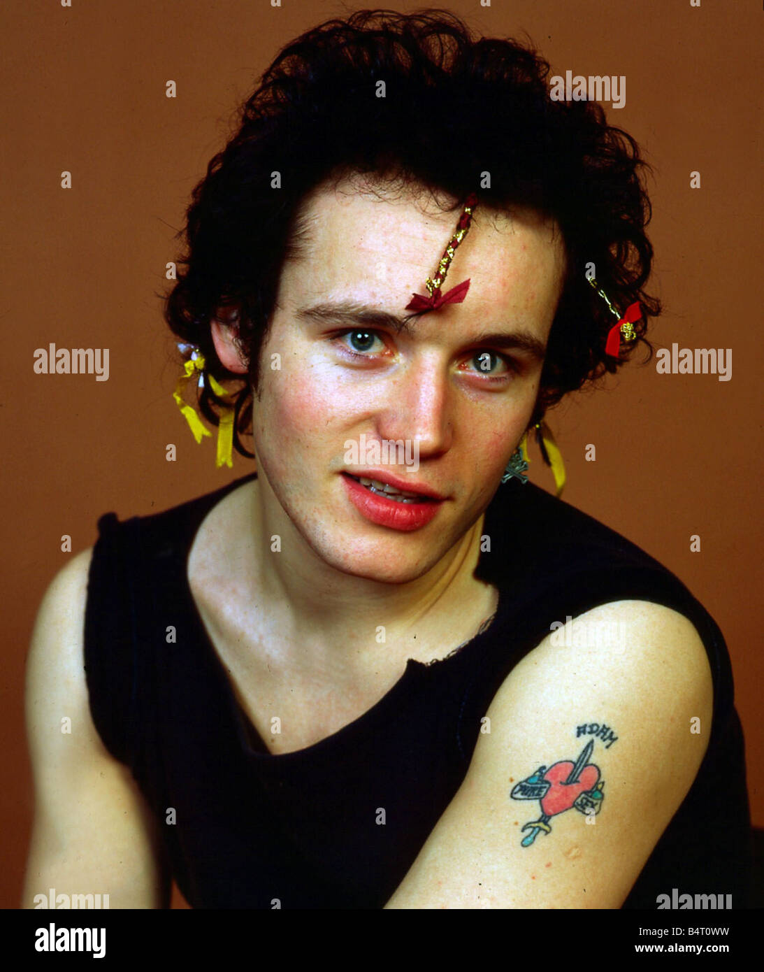 Adam Ant British pop singer March 1981 Stock Photo - Alamy