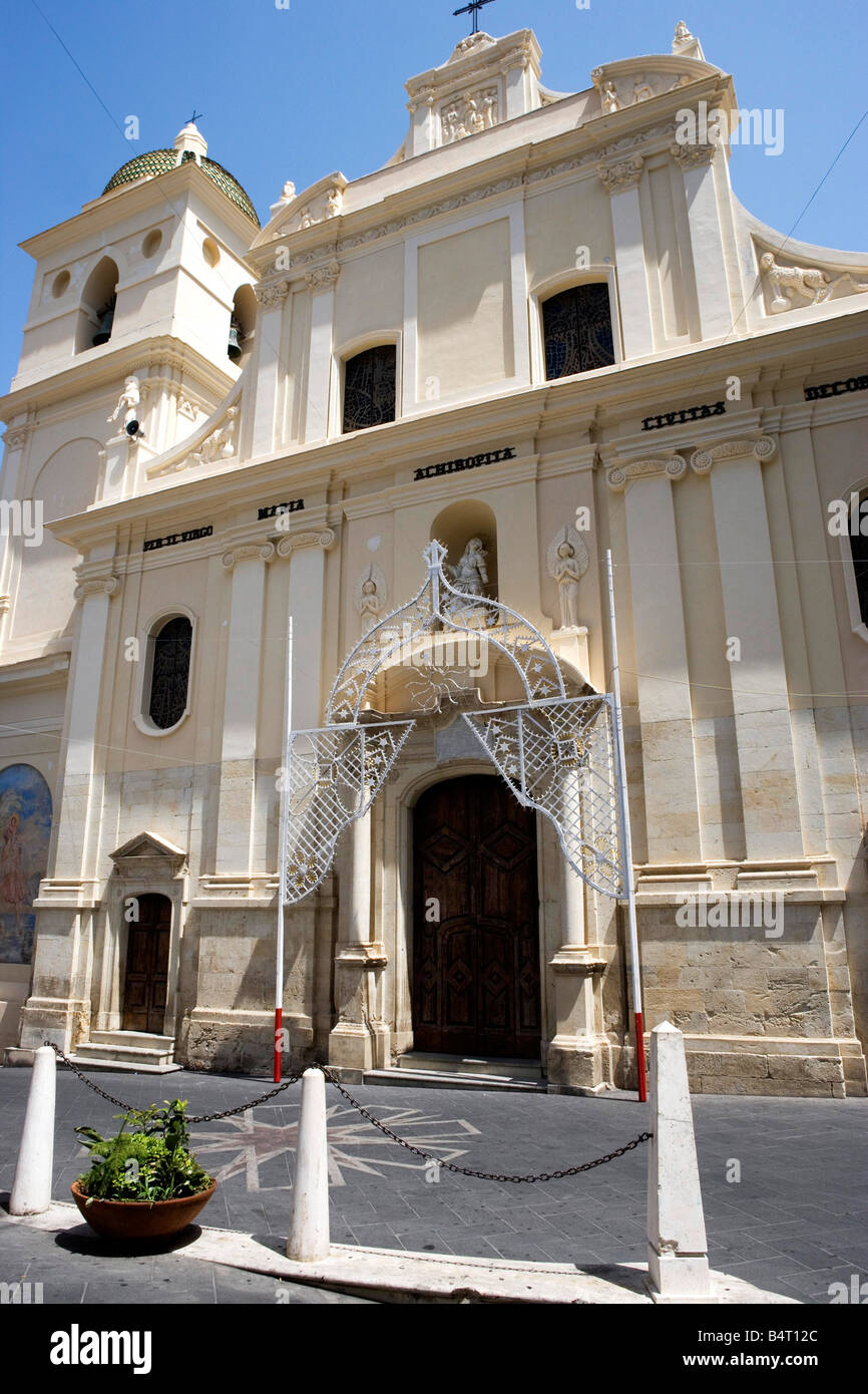 Faï¿½ade Cathedral (XI) Rossano Calabria Italy Stock Photo - Alamy