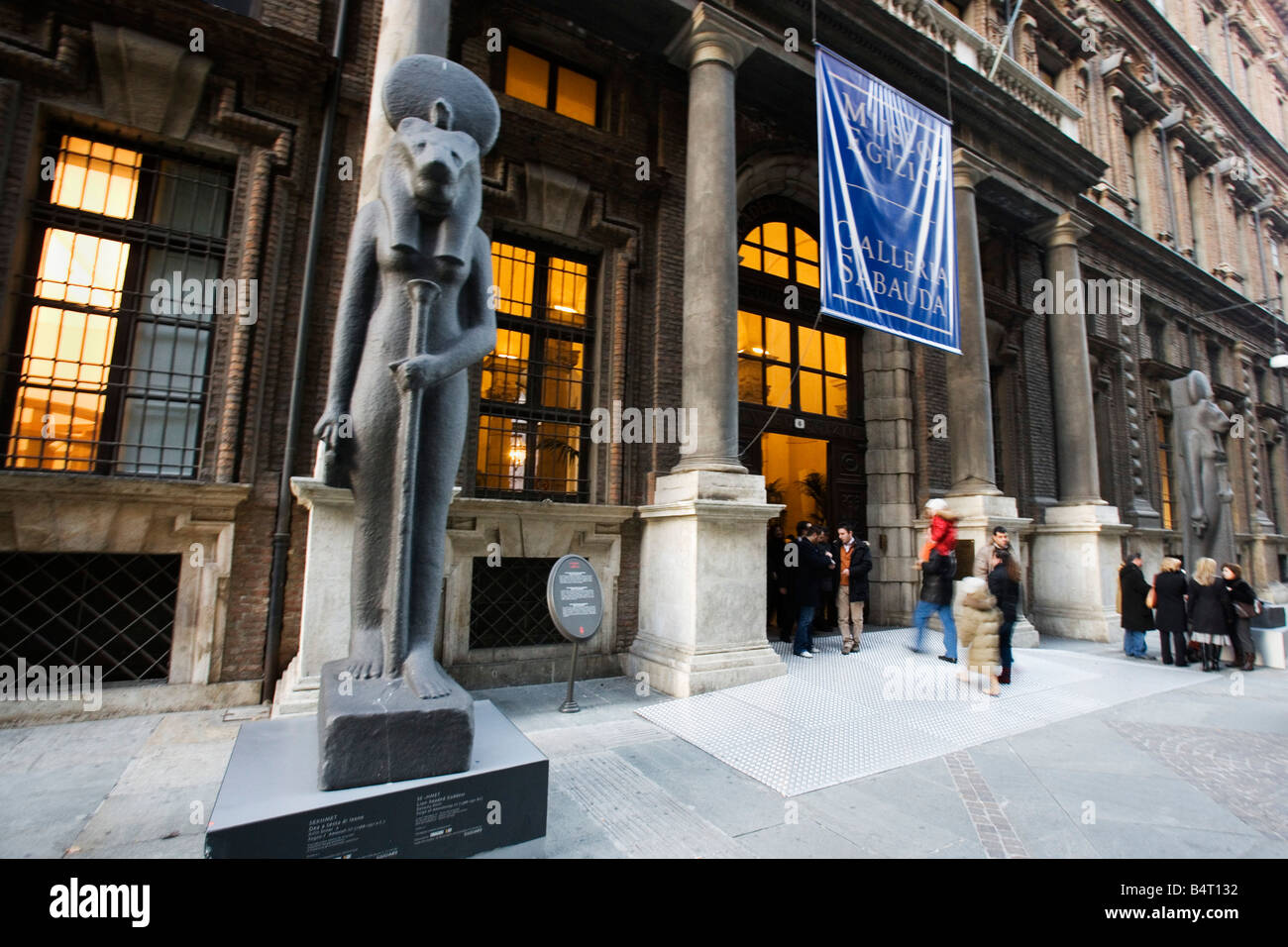 Egyptian museum Turin Piedmont Italy Stock Photo - Alamy