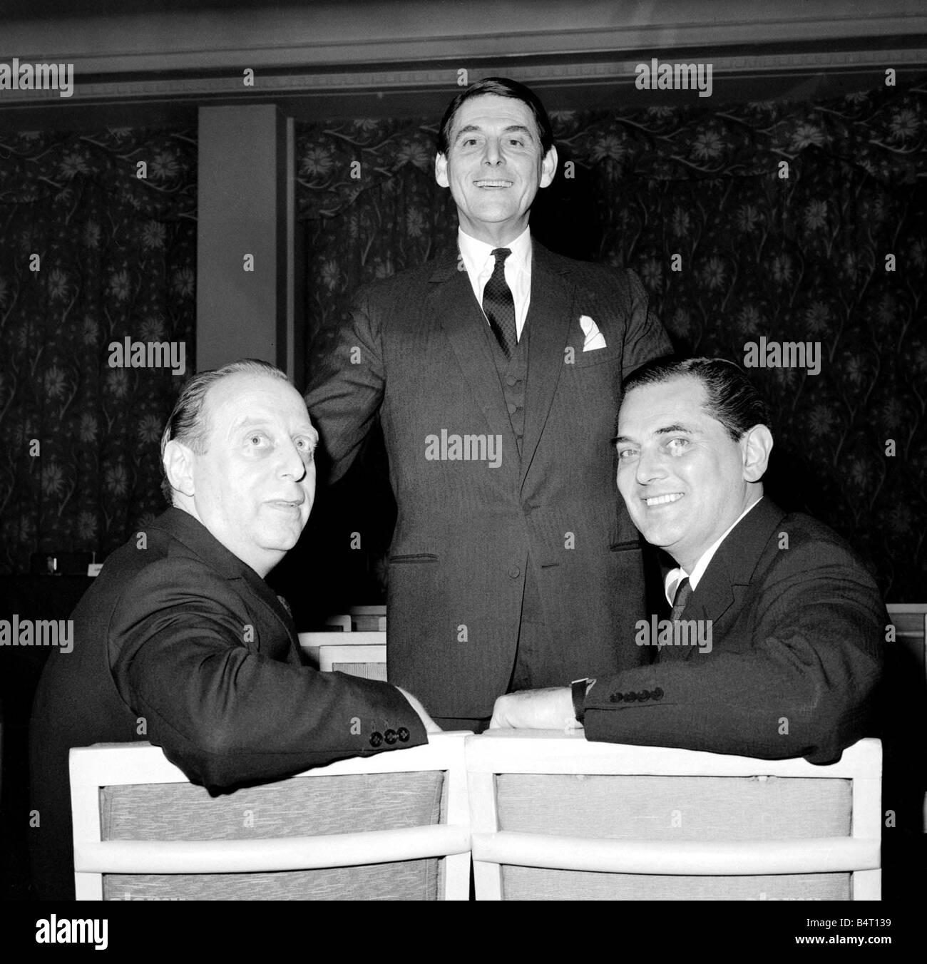 Leslie Grade Robin Fox and Kenneth Rive pictured together after ...