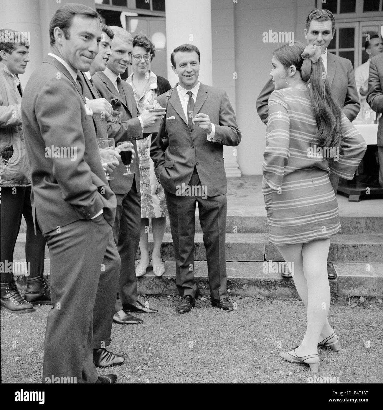 Footballers meet film stars at Pinewood studios Vivyan Ventura with ...