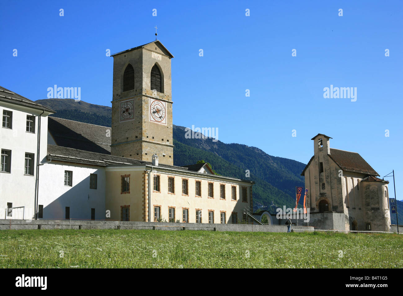 St Johann Mustair monastery Mustair Val Monastero Bassa Engadina ...