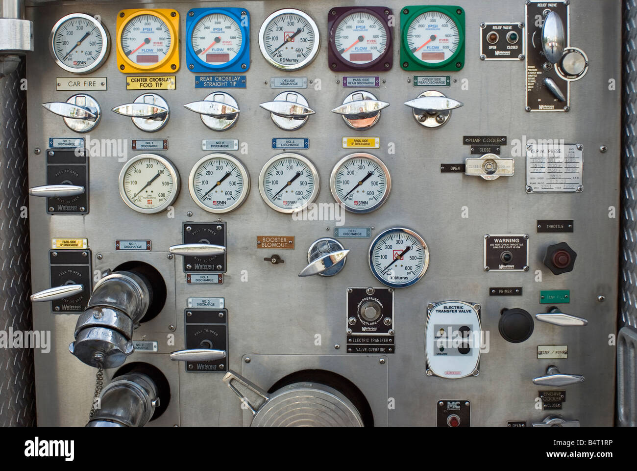 Fire truck control panel hi-res stock photography and images - Alamy