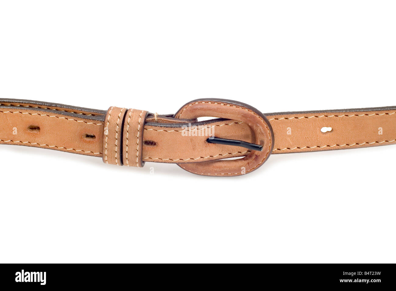 object on white clothes accessory belt Stock Photo - Alamy