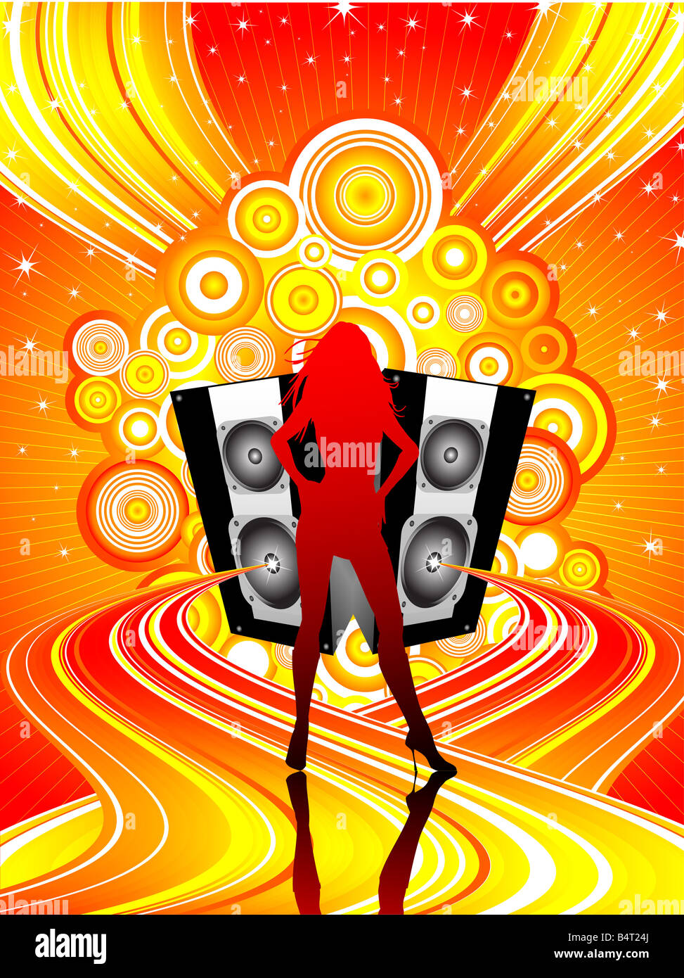 Girls party dancing hi-res stock photography and images - Alamy