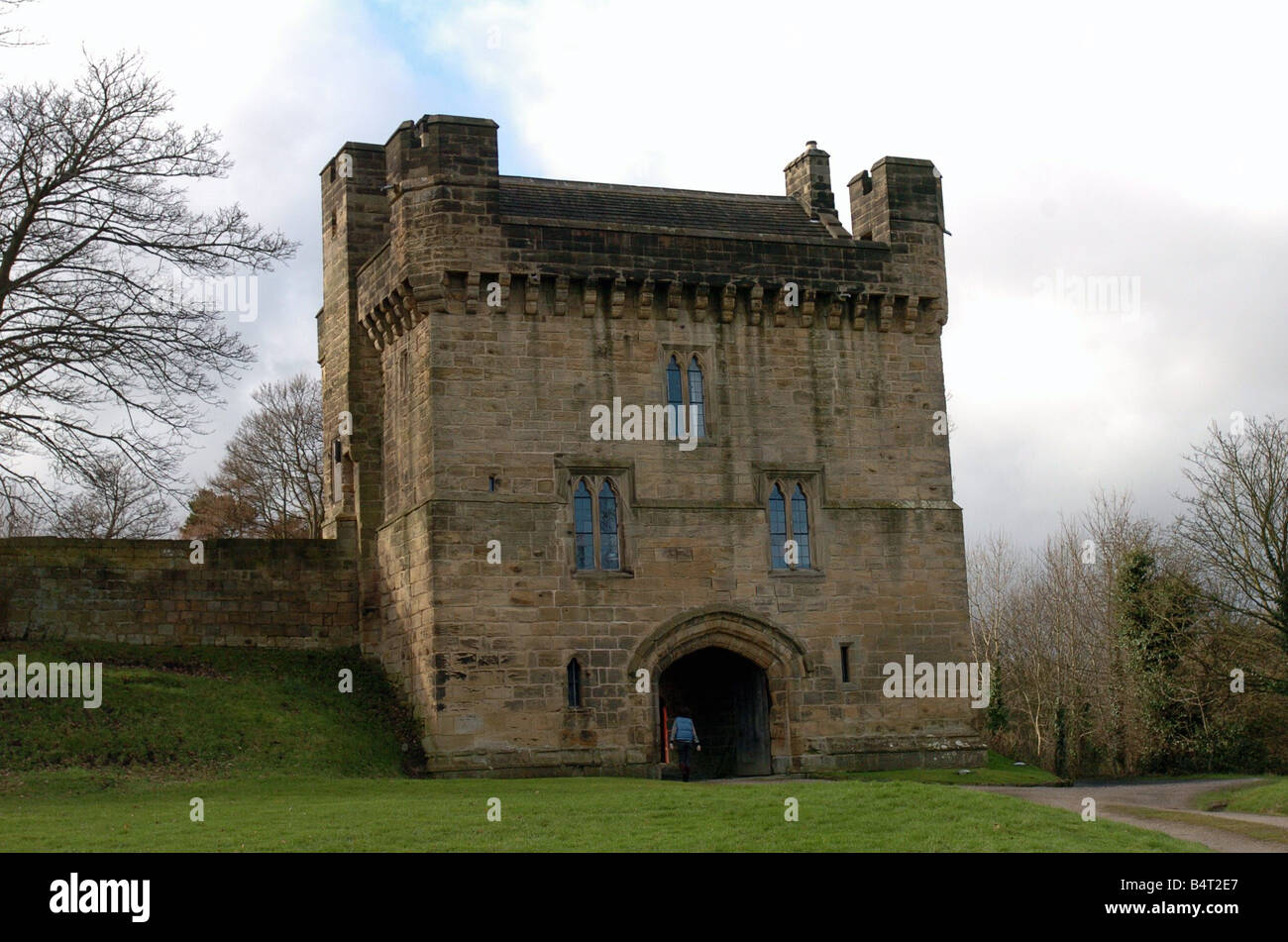 Morpeth The castle gatehouse Stock Photo - Alamy