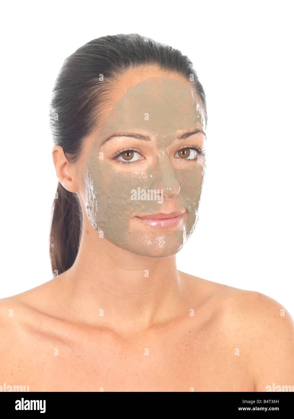Woman With Face Mask Model Released Stock Photo - Alamy