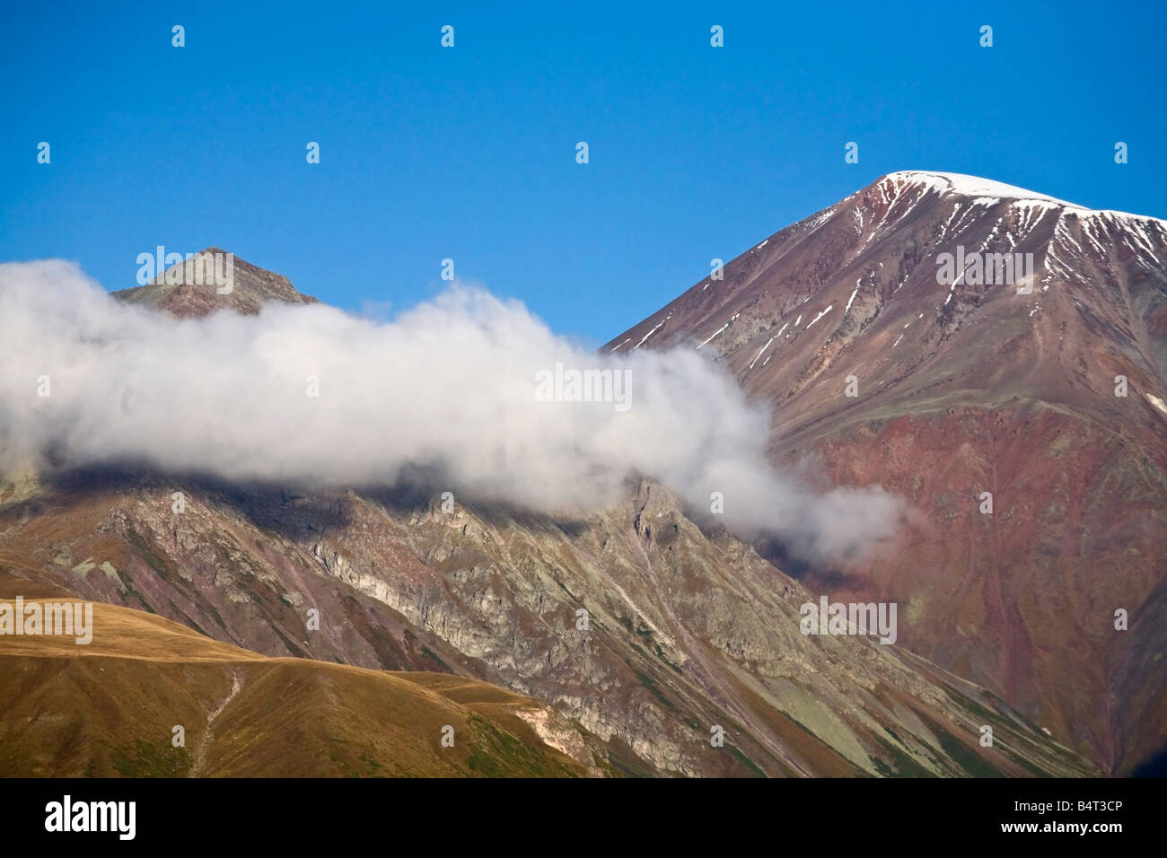 Georgia, Georgian Military Highway, Jvari Pass Stock Photo - Alamy