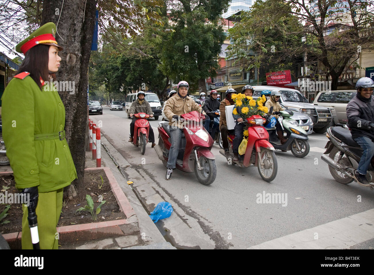 Police Hanoi Vietnam Stock Photo - Alamy