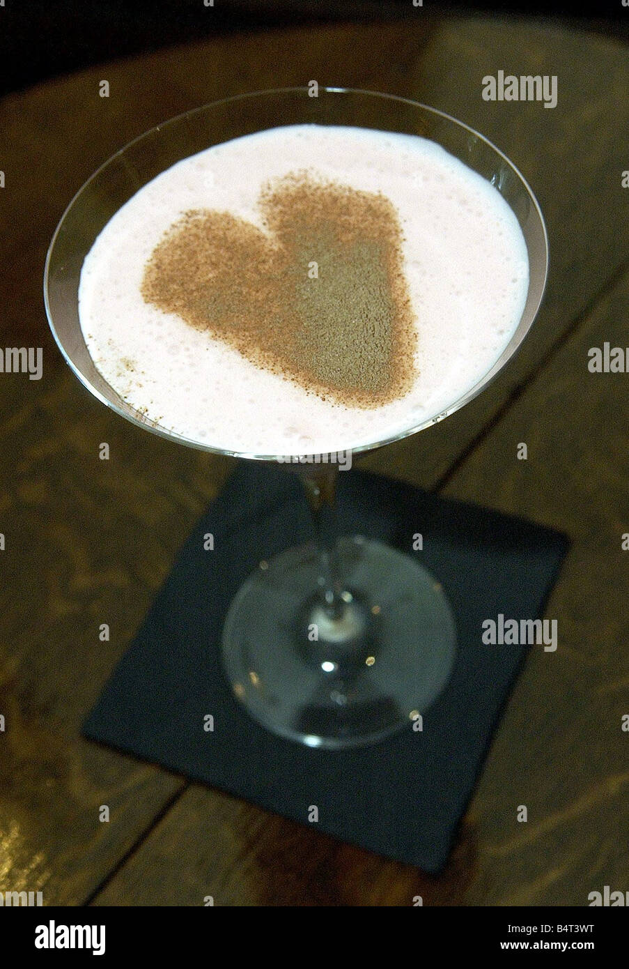 The Love Potion Cocktail for Valentines Day Stock Photo - Alamy