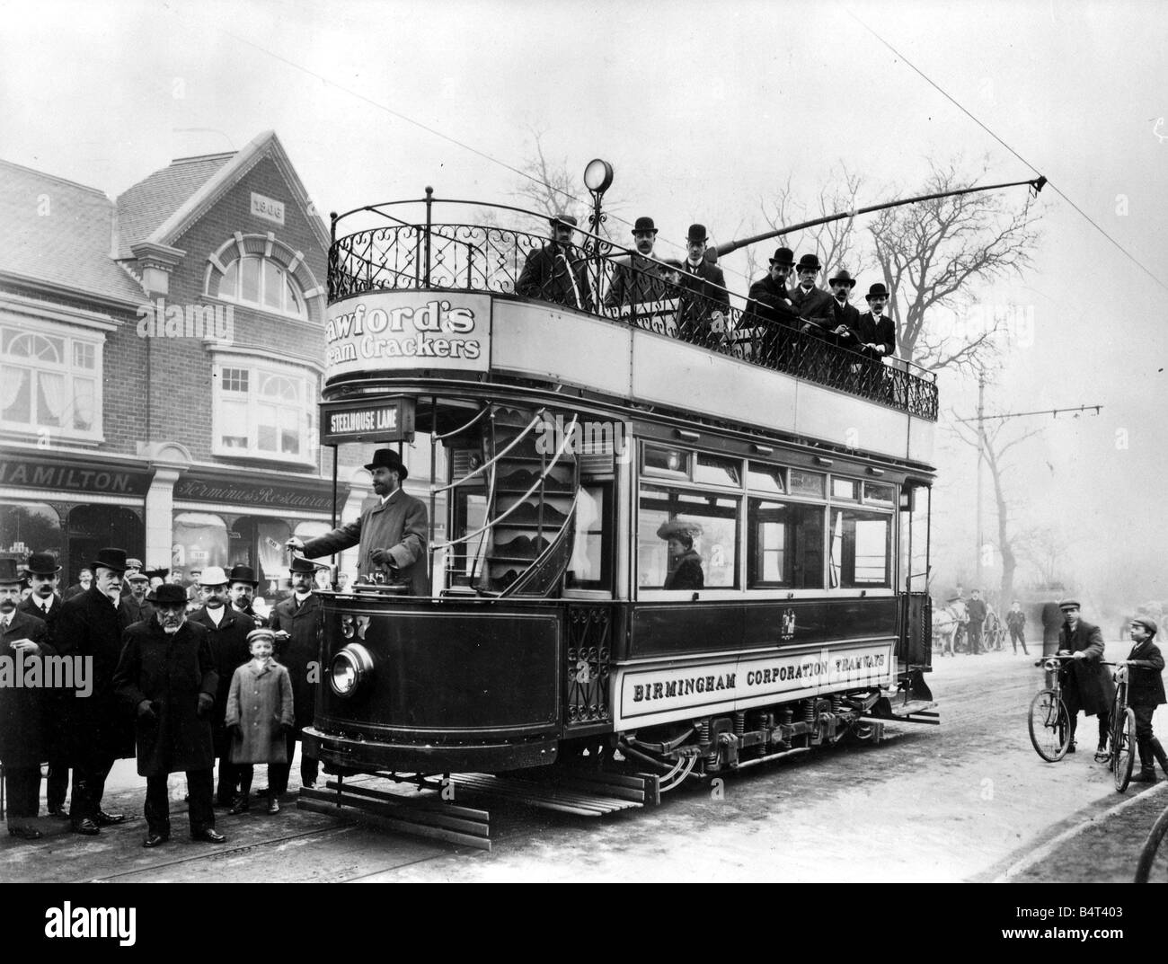 The first electric tram hi-res stock photography and images - Alamy