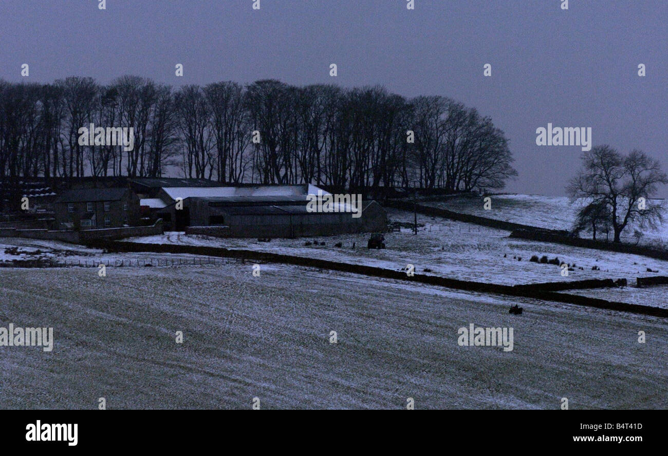 December 2004 Winter Weather snow a smattering of snow on the hills ...