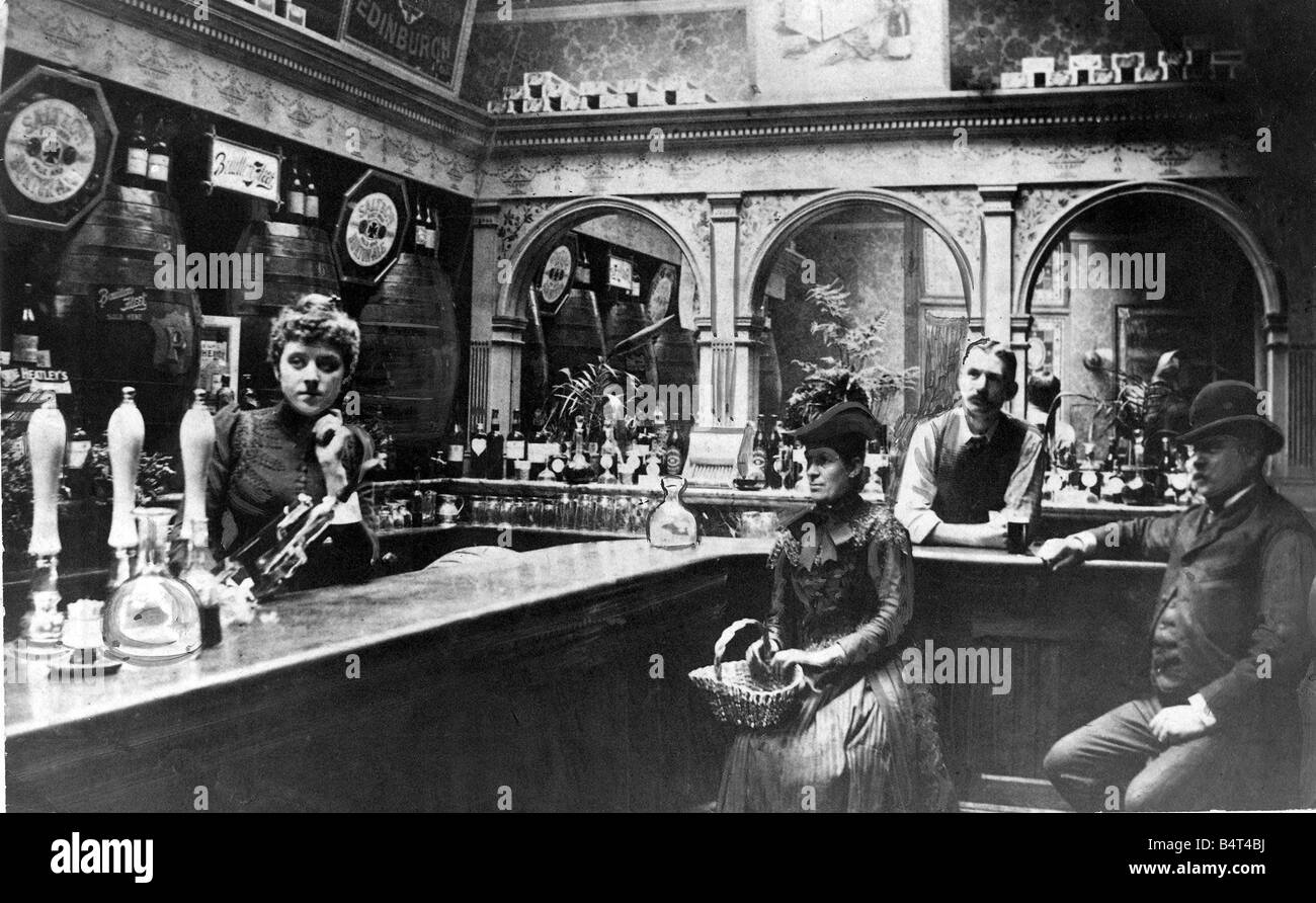 1890's bar hi-res stock photography and images - Alamy
