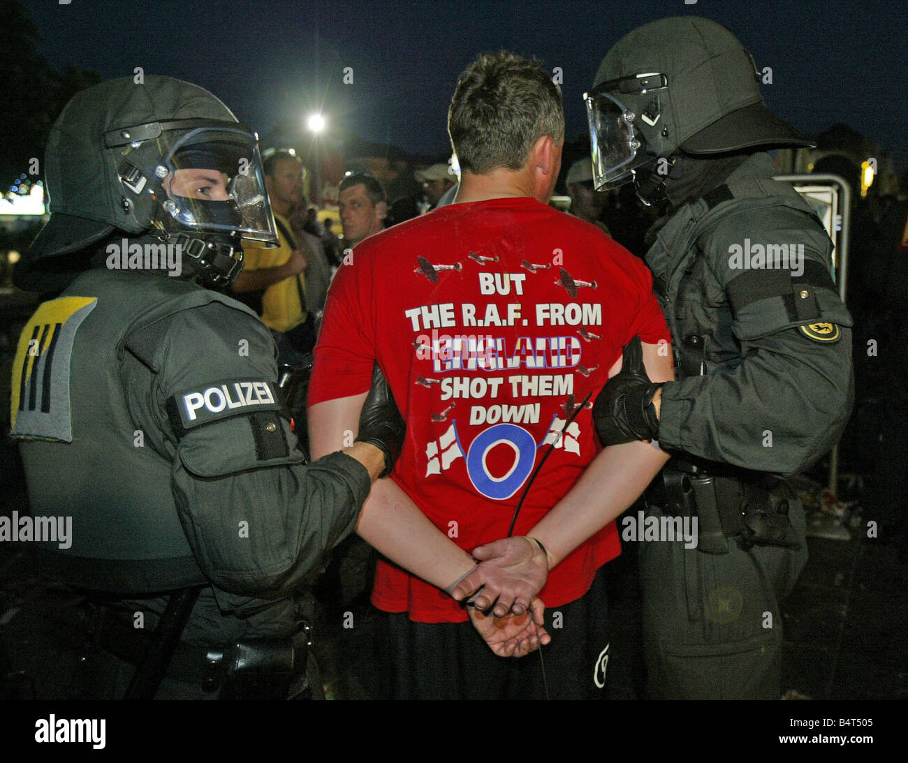 Football hooligans england hi-res stock photography and images - Alamy