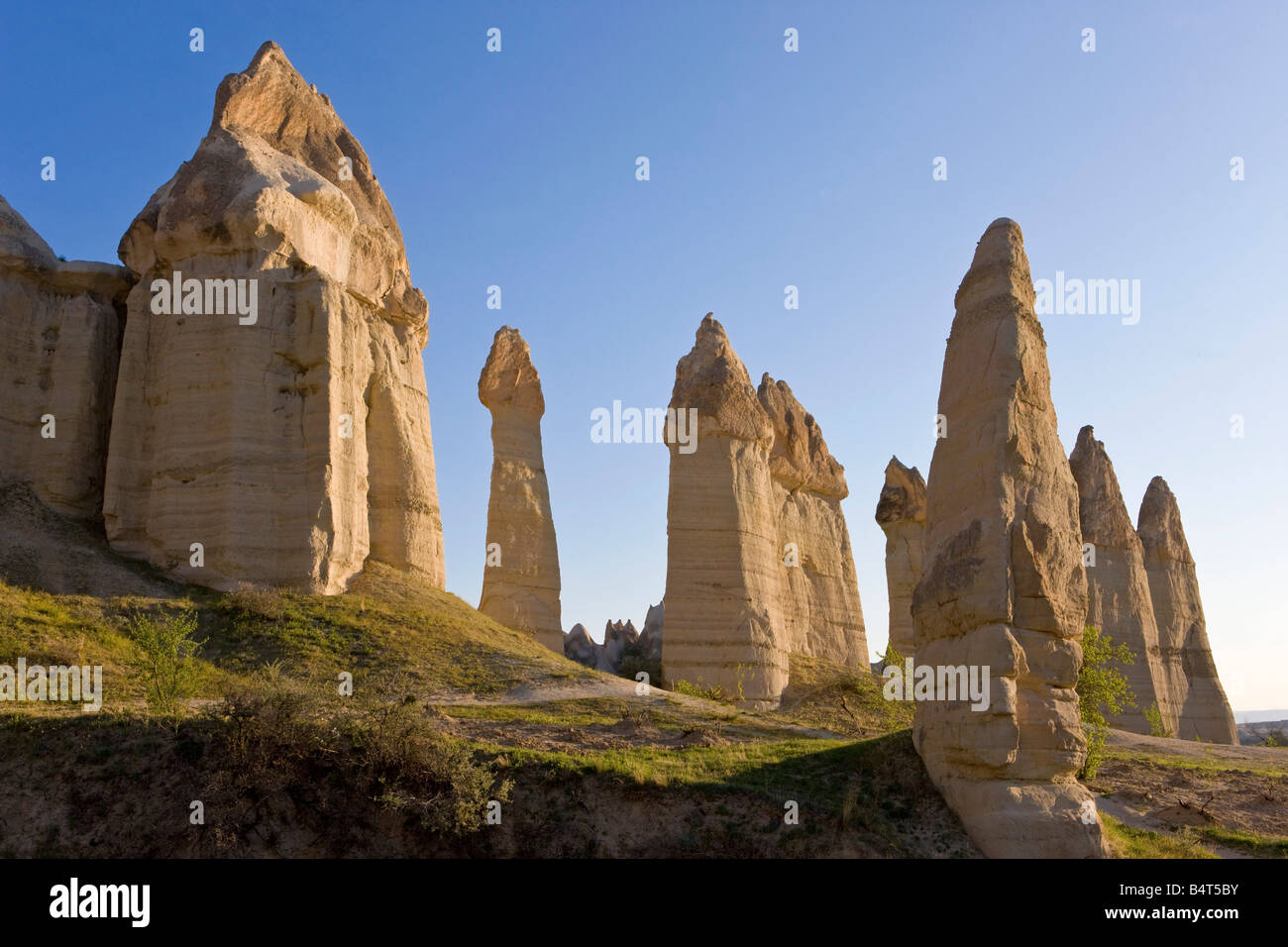 Phallic pillars (Fairy Chimneys), Love Valley, near Goreme, Cappadocia ...