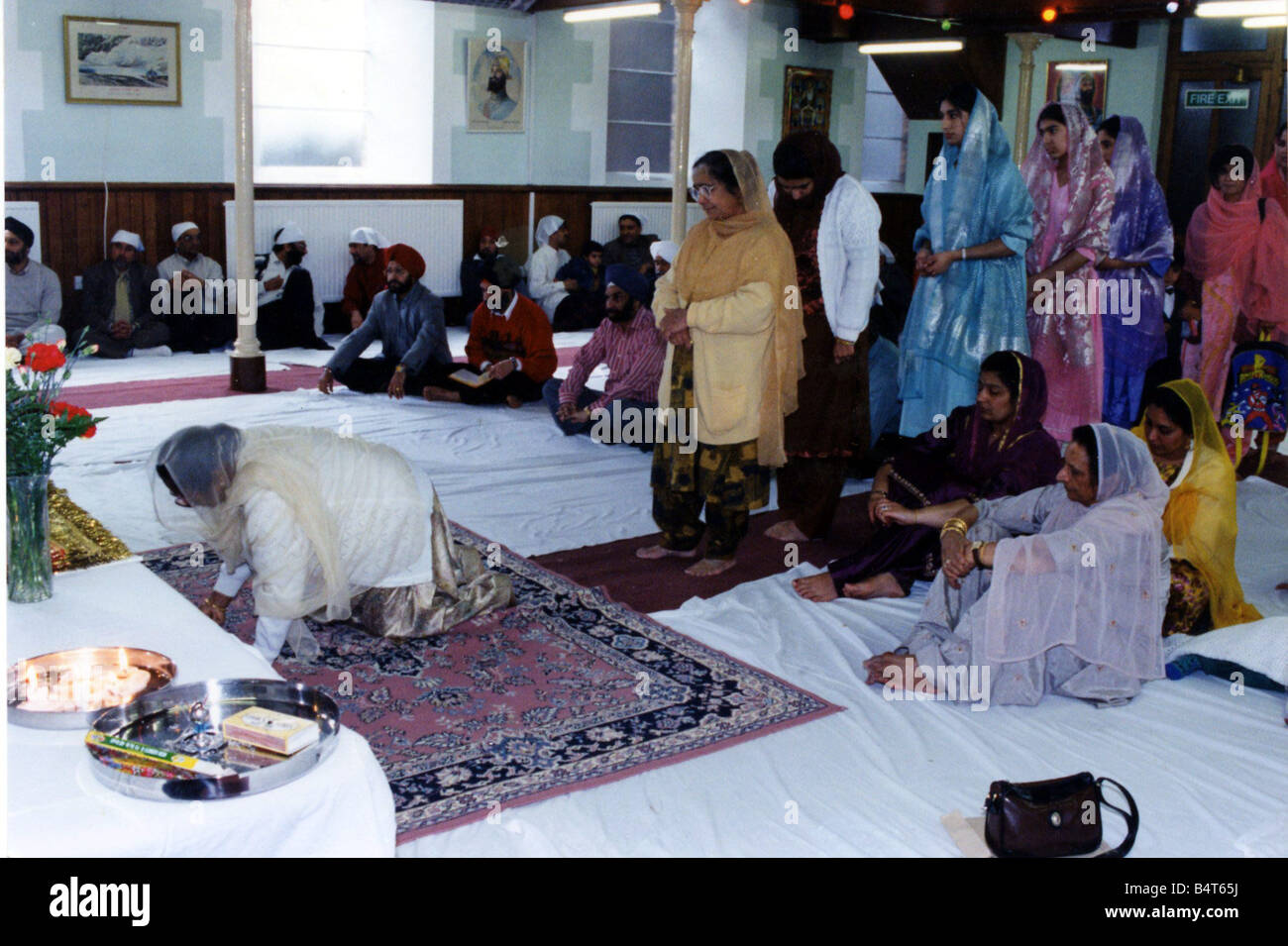 Members of Cardiff s Sikh community celebrate the Sikh New Year at the ...