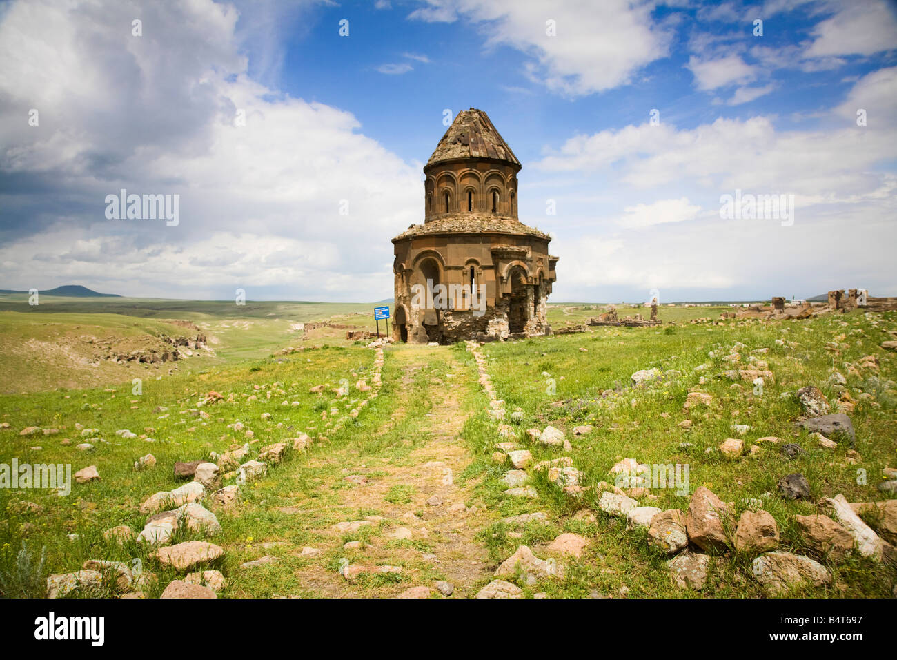 Turkey, Eastern Turkey, Kars, Ani Ruins, Church Stock Photo - Alamy
