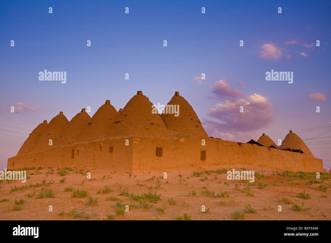 Turkey, Eastern Turkey, Harran, Traditional mud brick Beehive houses ...