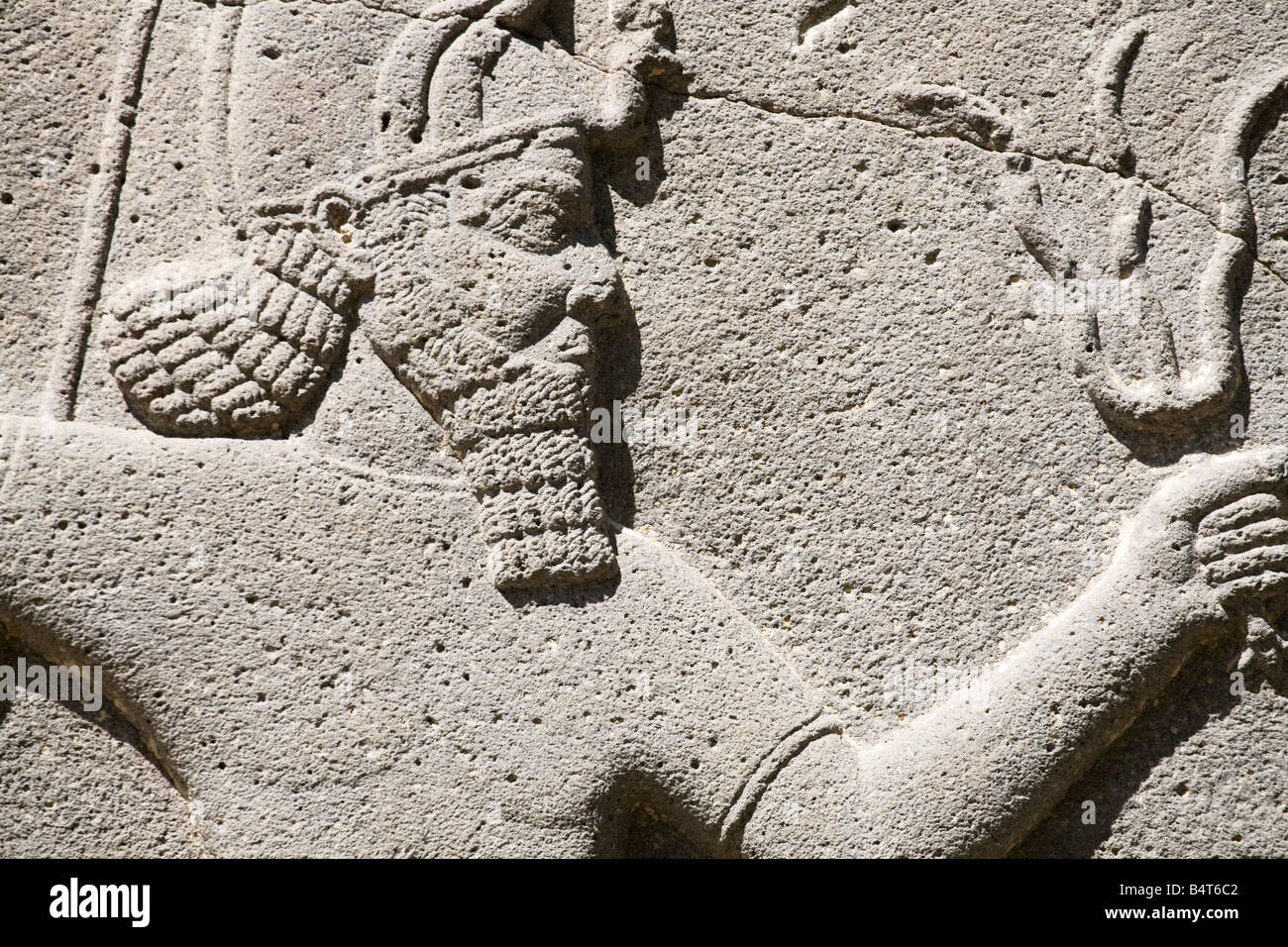Turkey, Eastern Turkey, Gaziantep, Gaziantep museum, funerary Stele ...