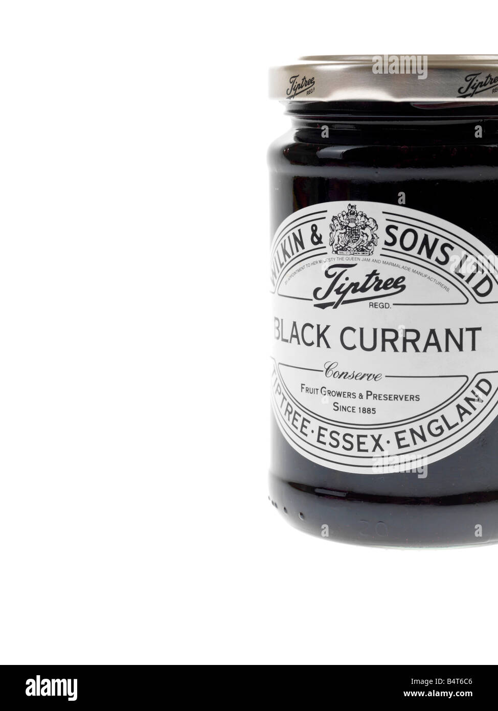 Black Currant Jam Stock Photo - Alamy