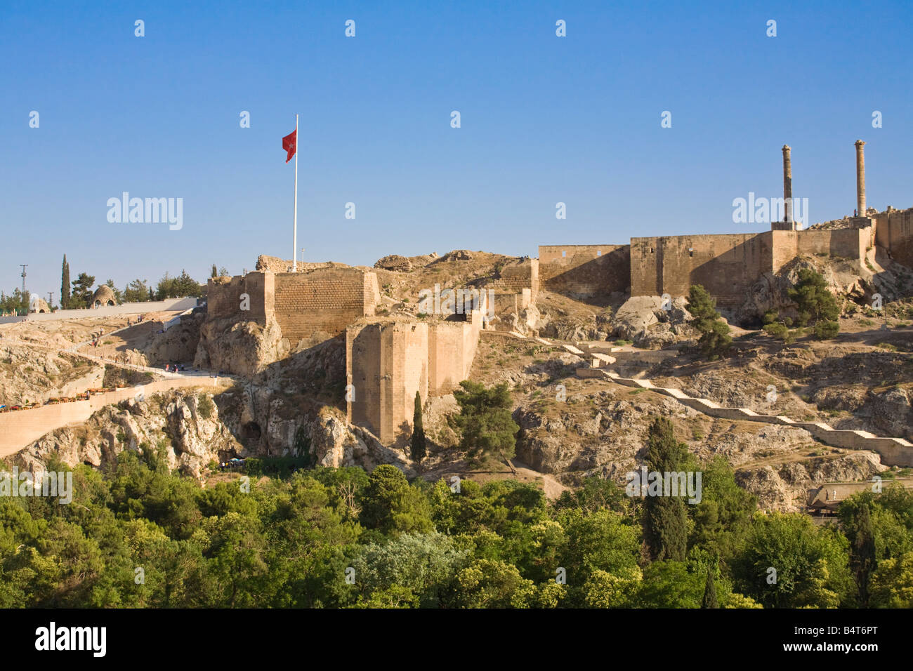 Turkey, Anatoliia, Sanliurfa - Urfa, Sanliurfa castle Stock Photo - Alamy