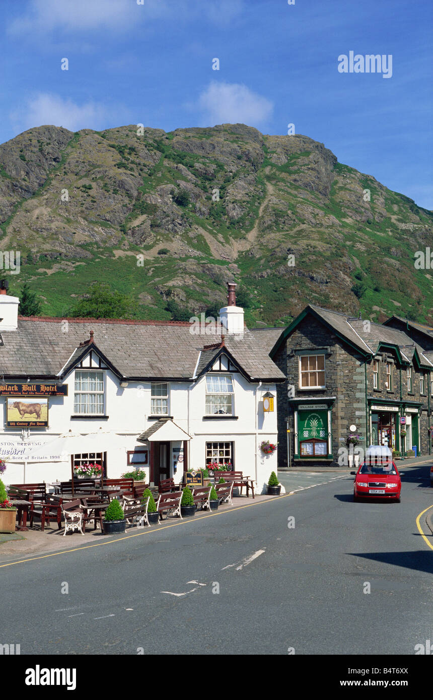 England, Cumbria, Lake District, Coniston Town Stock Photo - Alamy