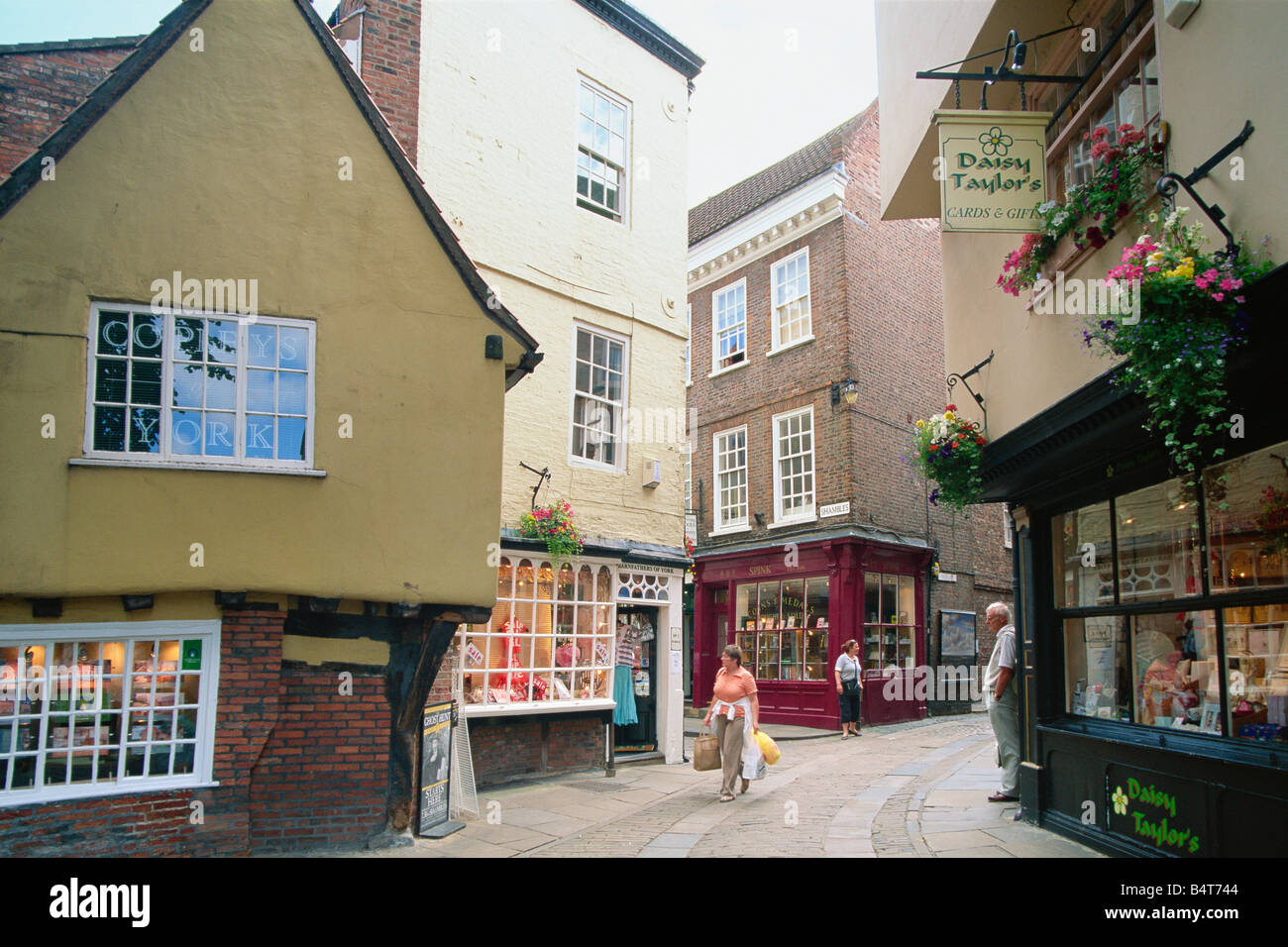 England, Yorkshire, York, The Shambles Stock Photo - Alamy