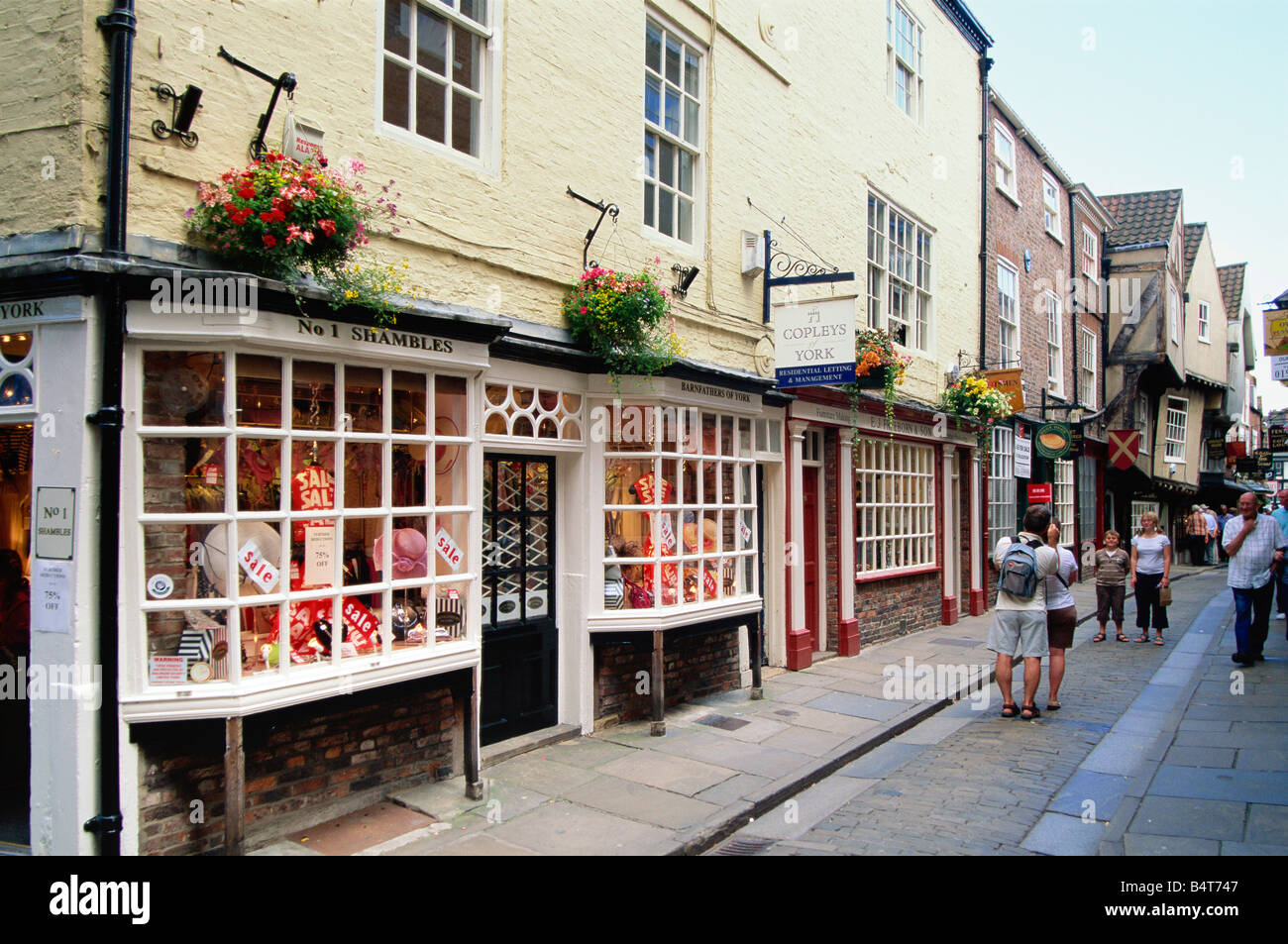 England, Yorkshire, York, The Shambles Stock Photo - Alamy
