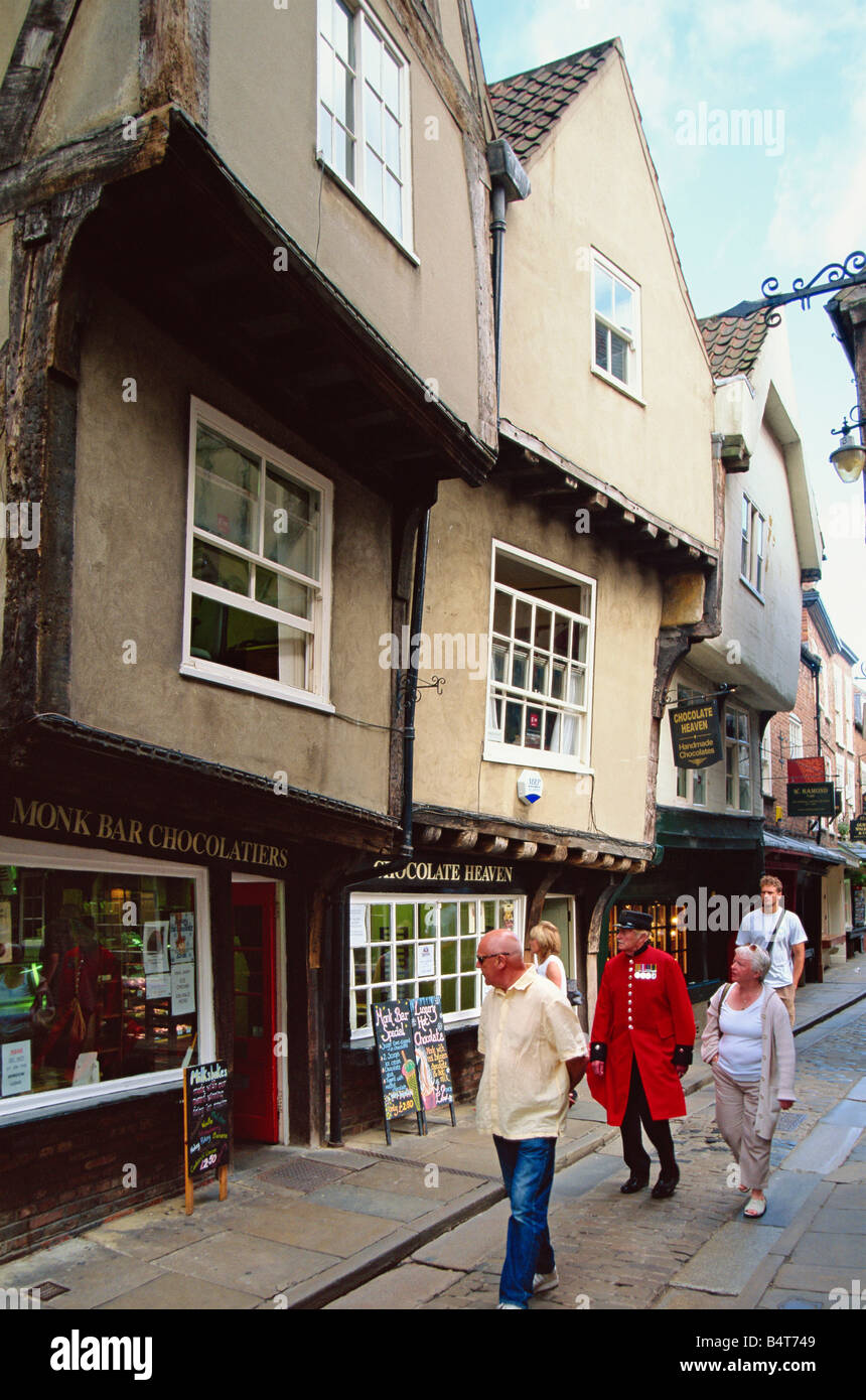 England, Yorkshire, York, The Shambles Stock Photo - Alamy