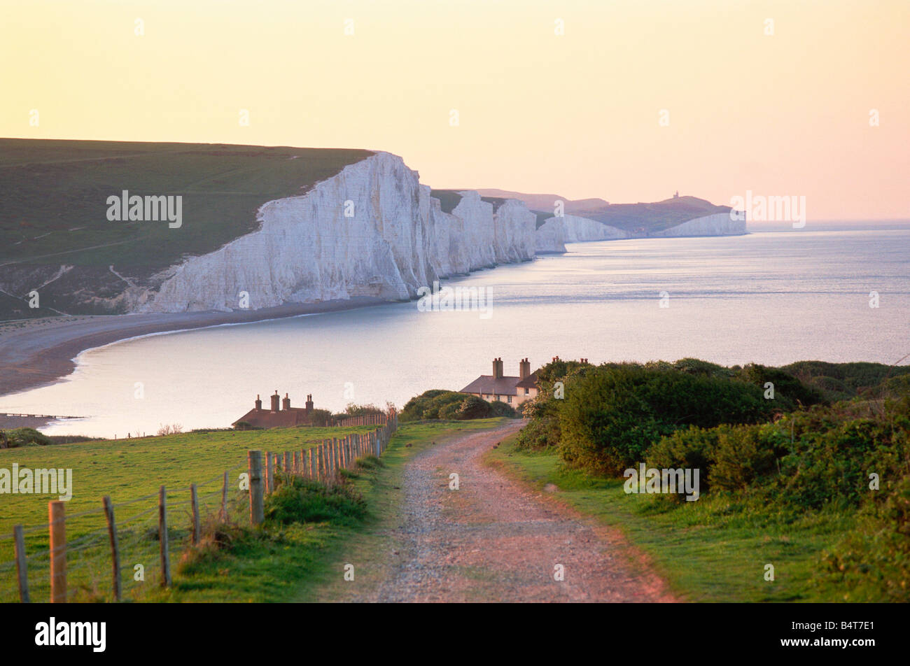England, Sussex, Seven Sisters Stock Photo - Alamy
