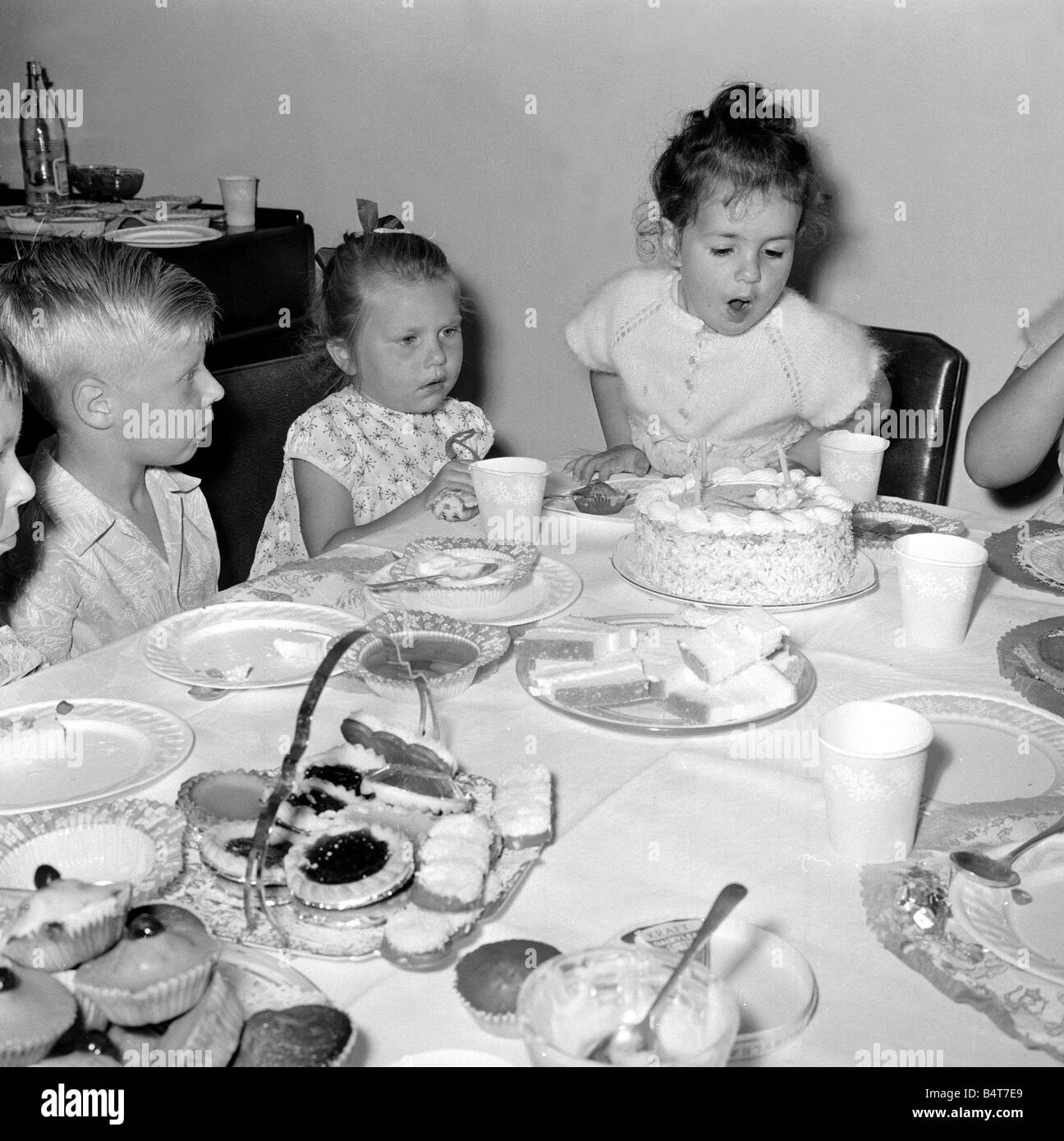 1960s party food hi-res stock photography and images - Alamy