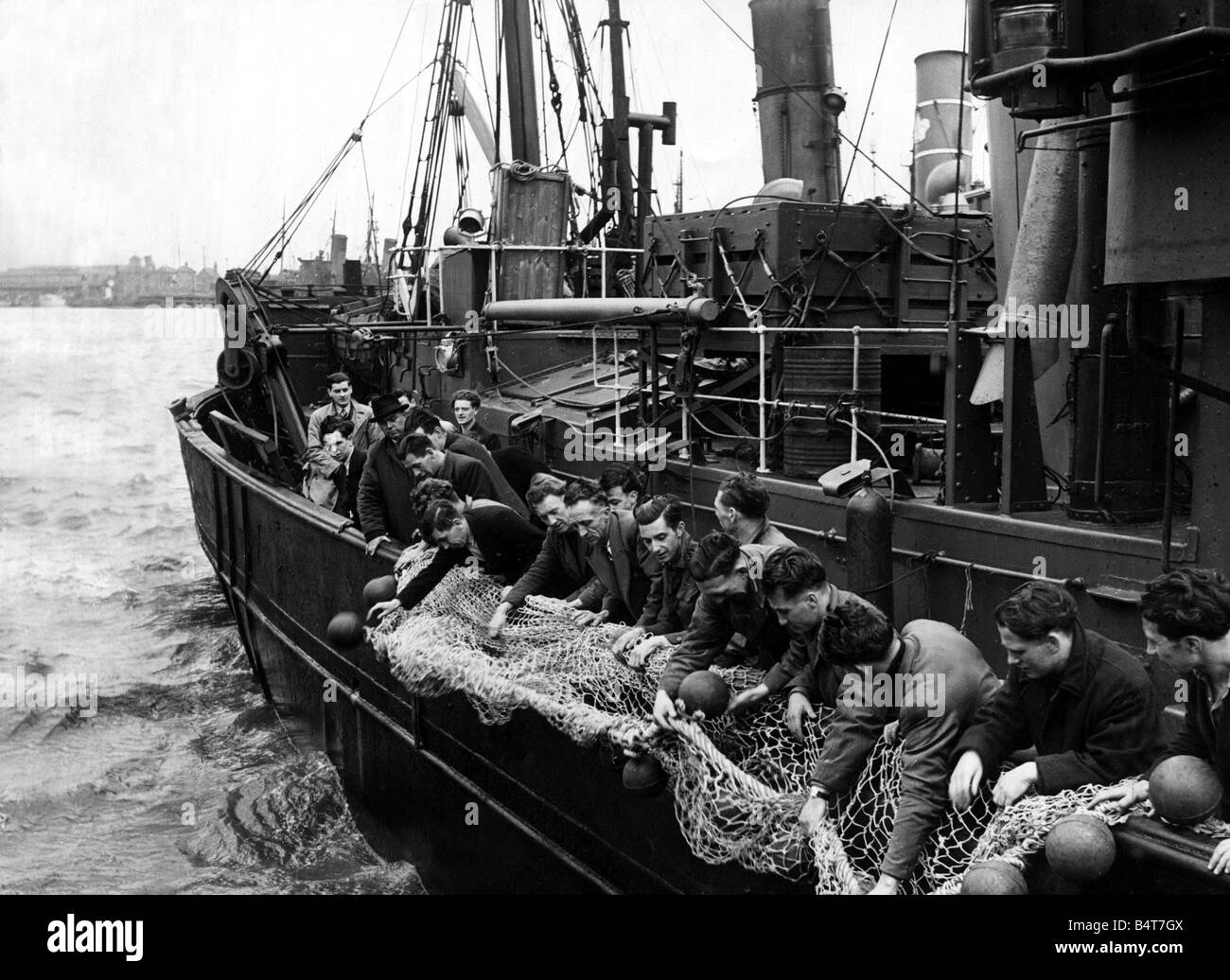 1940s fishing boat hi-res stock photography and images - Alamy