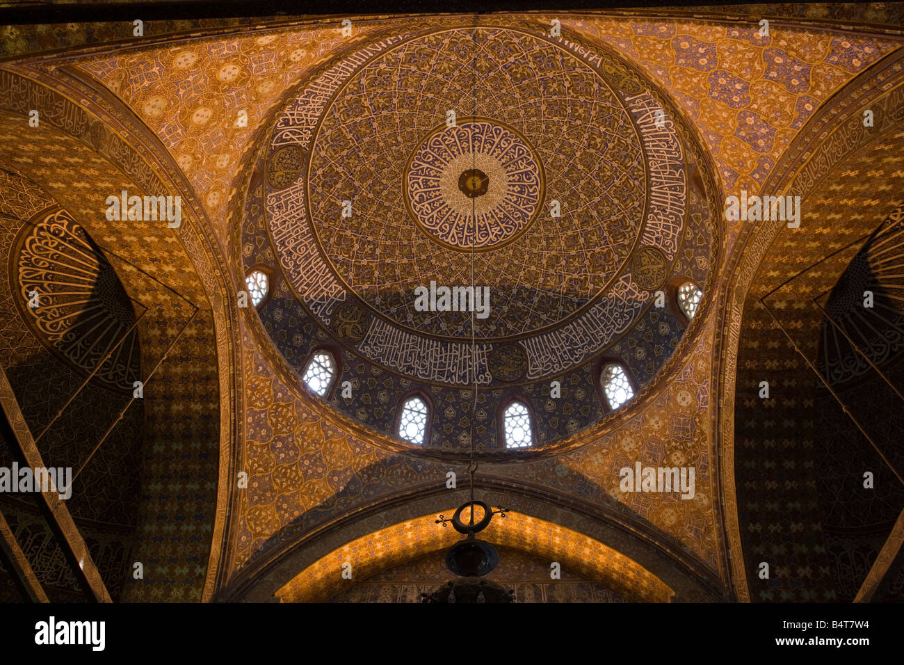 Interior, mosque of Suleyman Pasha, citadel, Cairo, Egypt Stock Photo ...