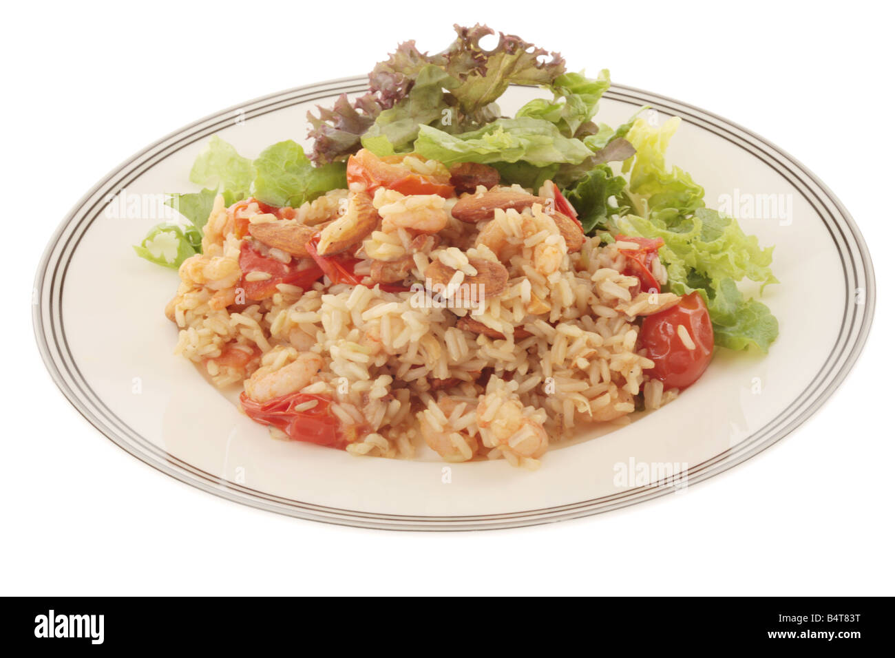Prawn and Tomato Rice Stock Photo - Alamy