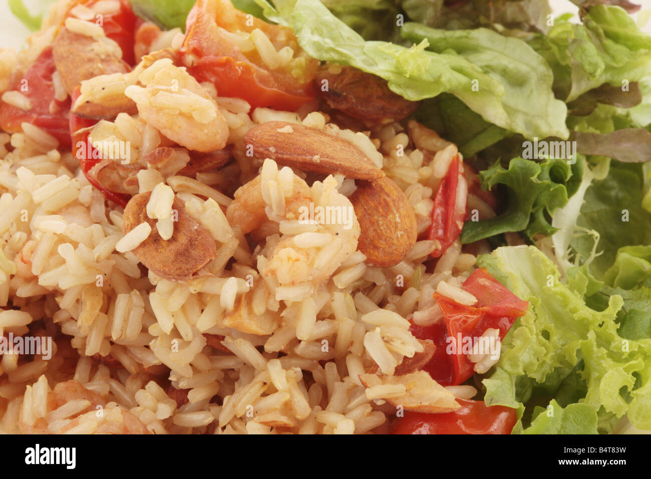 Prawn and Tomato Rice Stock Photo - Alamy