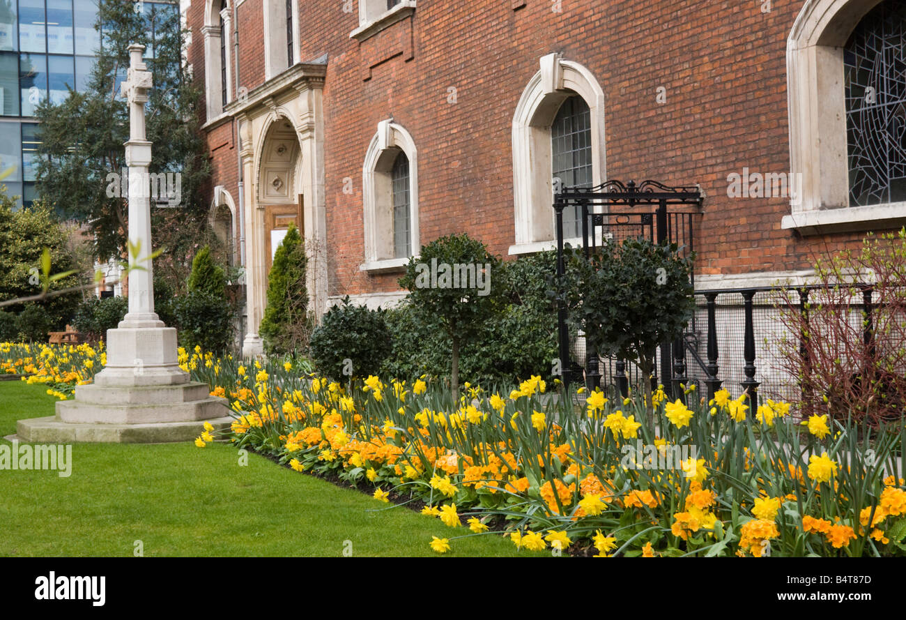 Church of St Botolph without Bishopsgate City of London GB UK Stock ...